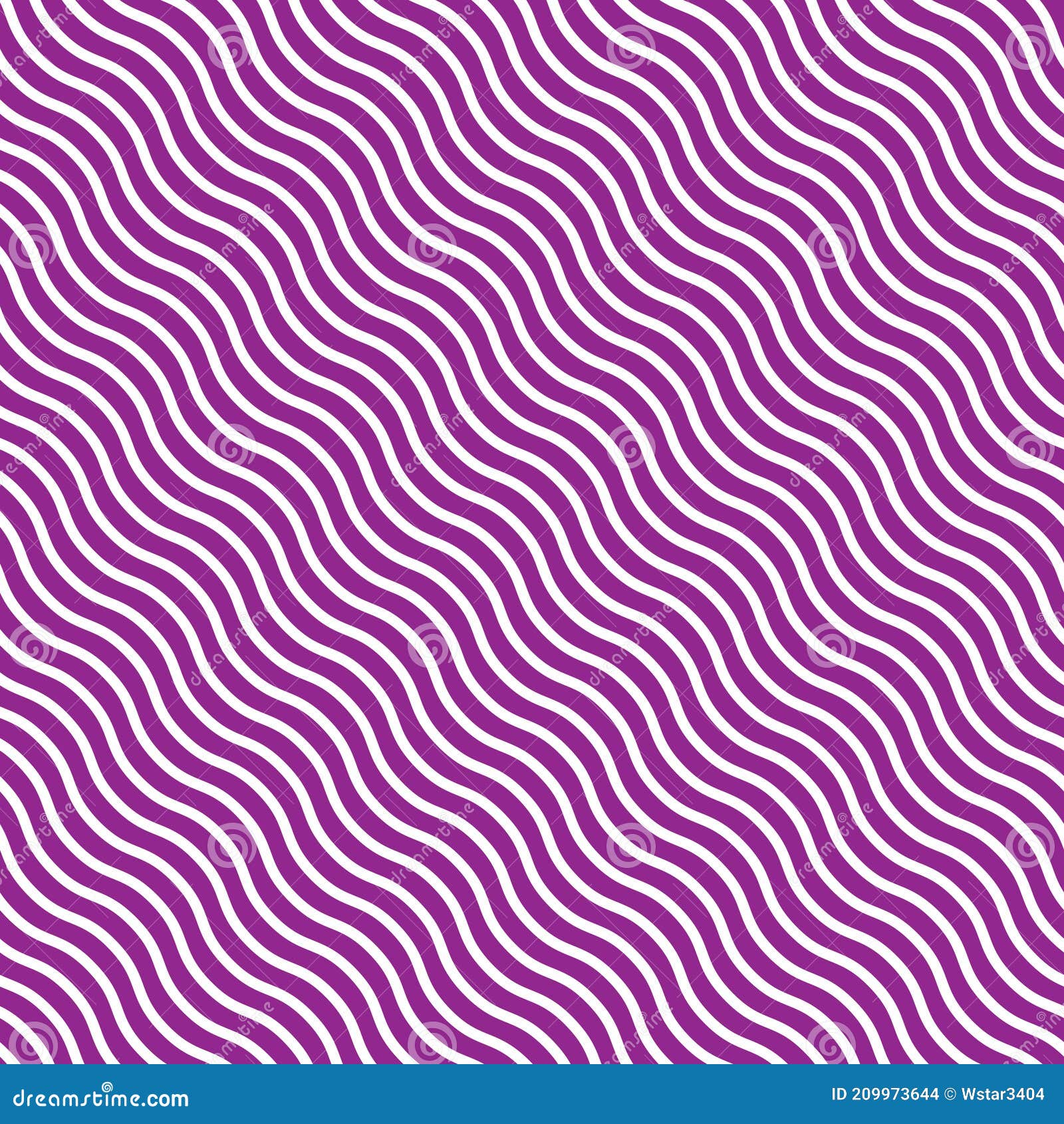 Opt Art Wavy Lines in Purple Violet Color Vector Pattern Stock Vector ...