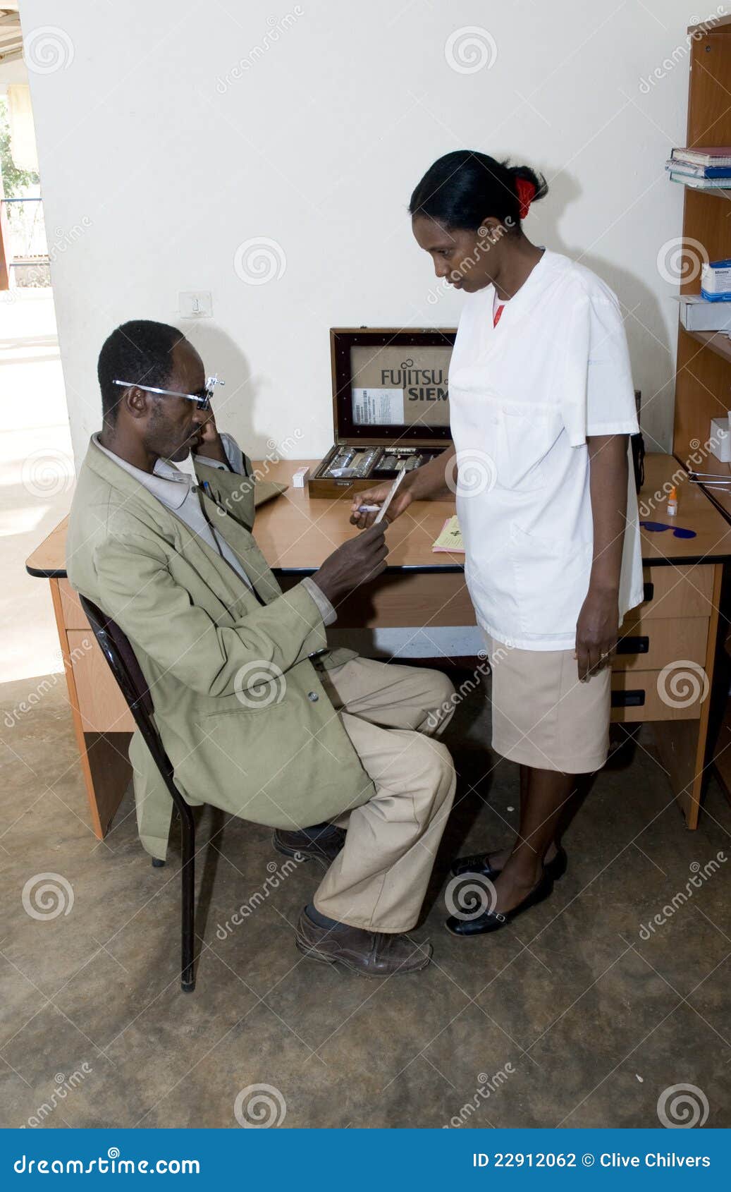 Opthalmic Nurse Treating a Patient Editorial Photography - Image of ...