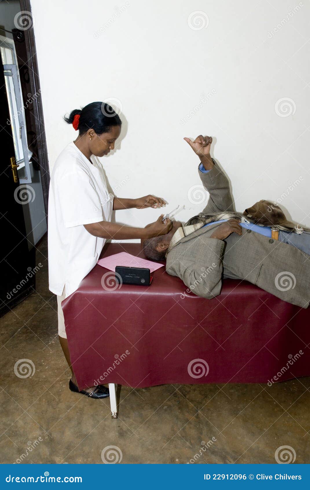 Opthalmic Nurse Treating a Patient Editorial Photo - Image of clinic ...