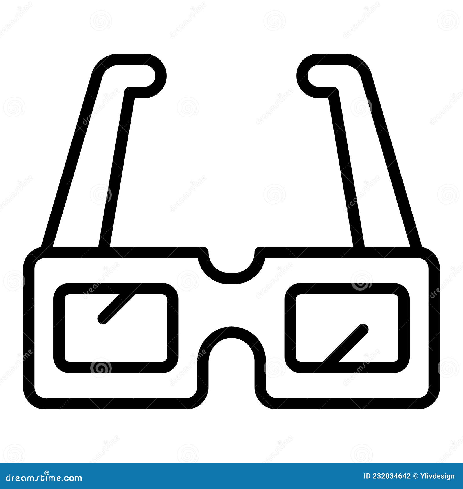 Optic Glasses Icon Outline Vector. Visual Perception Stock Vector ... Optic Glasses Icon Outline Vector. Visual Perception Stock Vector ...