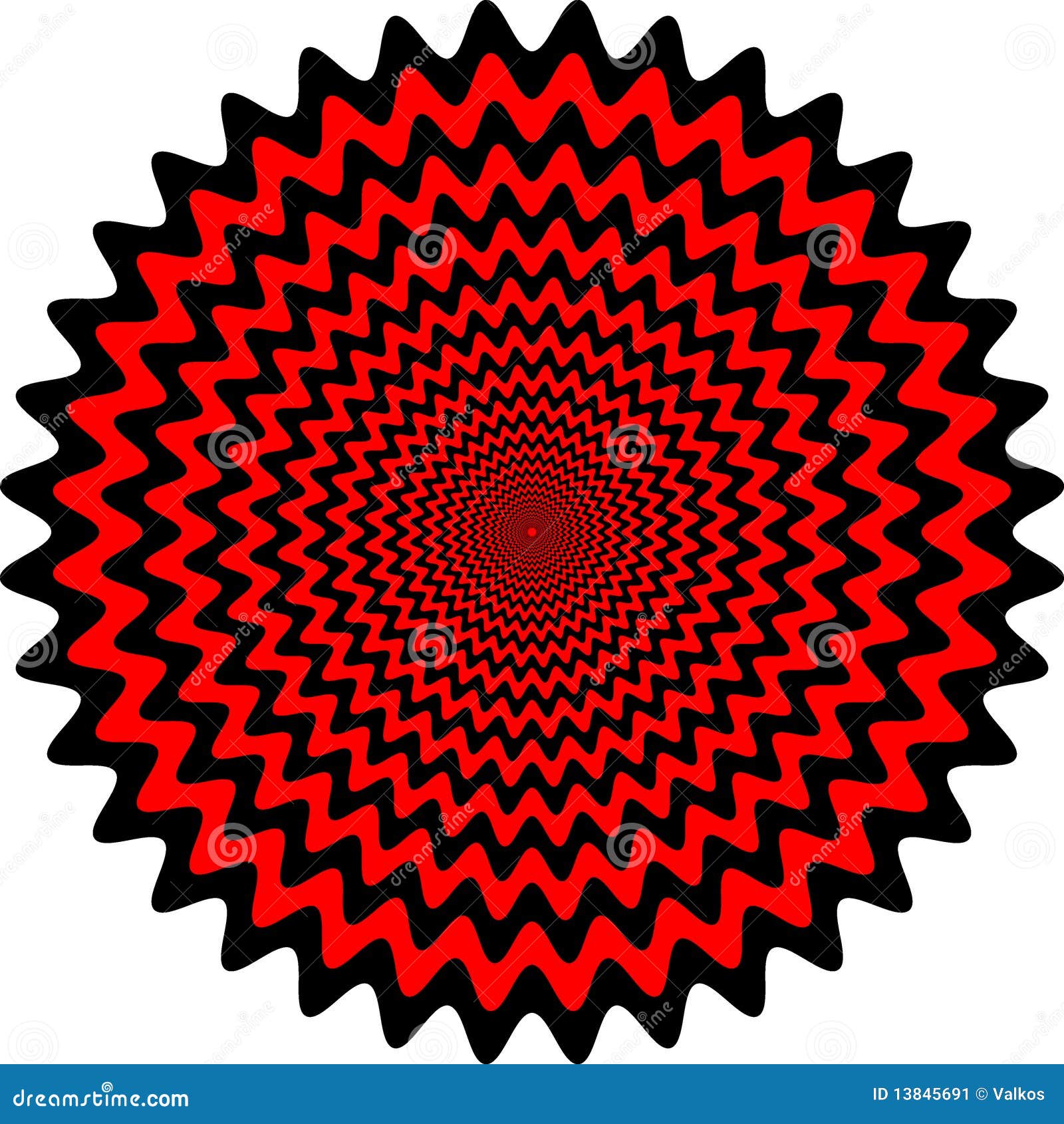 Optic Illusion Cartoon Vector | CartoonDealer.com #13845691