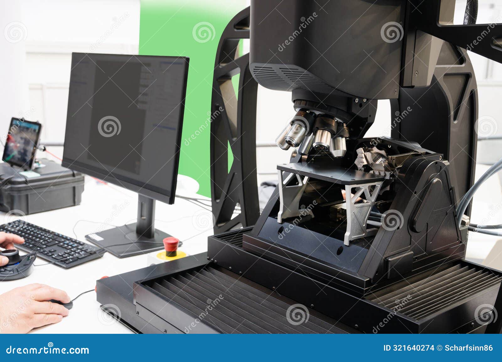 Optic Machine for Precise Measurement of Part Size and Quality ...