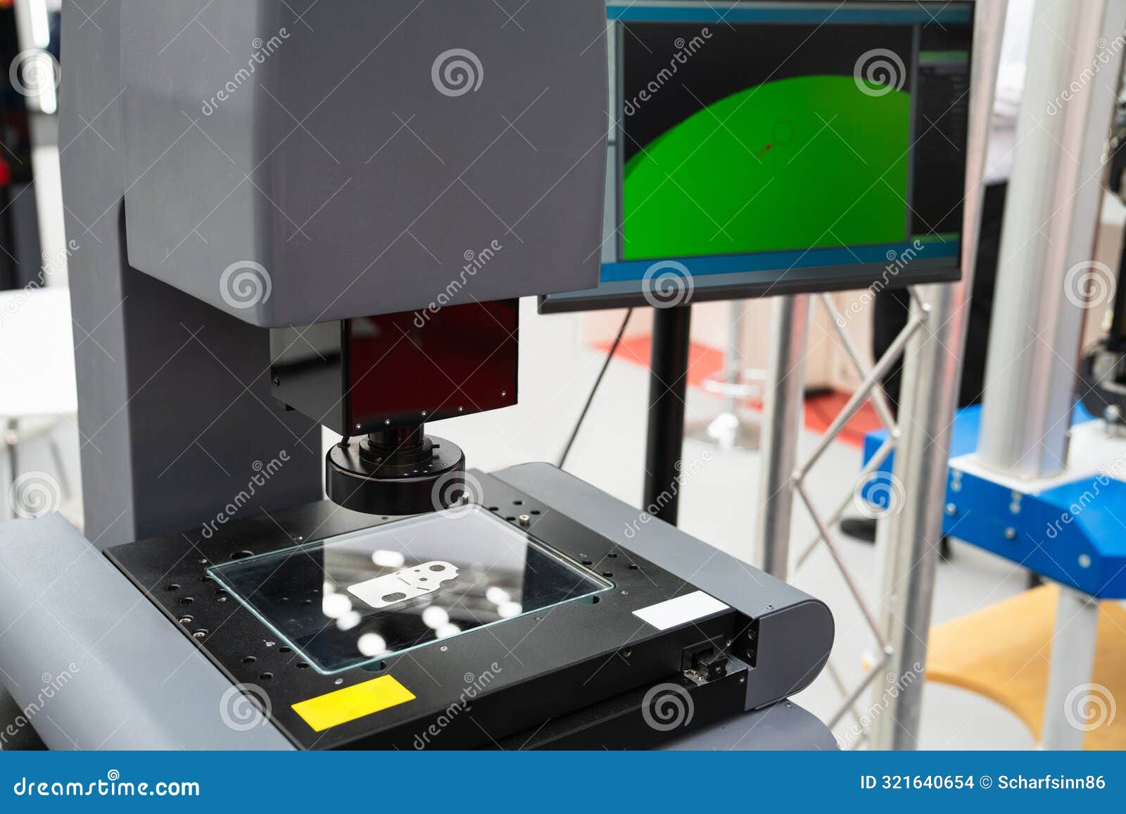 Optic Machine for Precise Measurement of Part Size and Quality ...