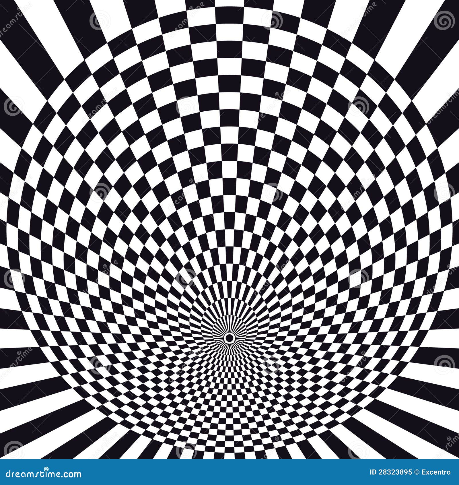 Optical Art stock vector. Illustration of frame, join - 28323895