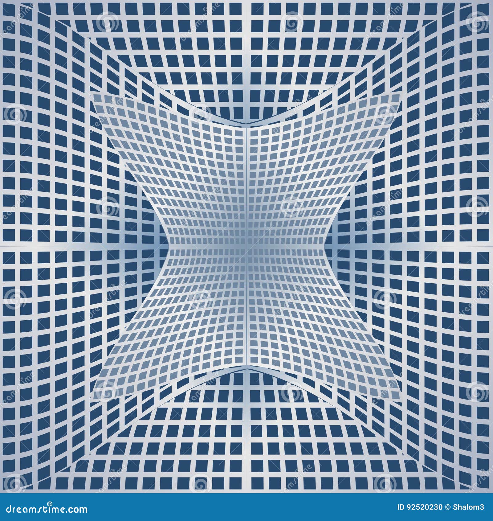 Deformed Metallic Grid Texture Stock Illustrations – 10 Deformed ...