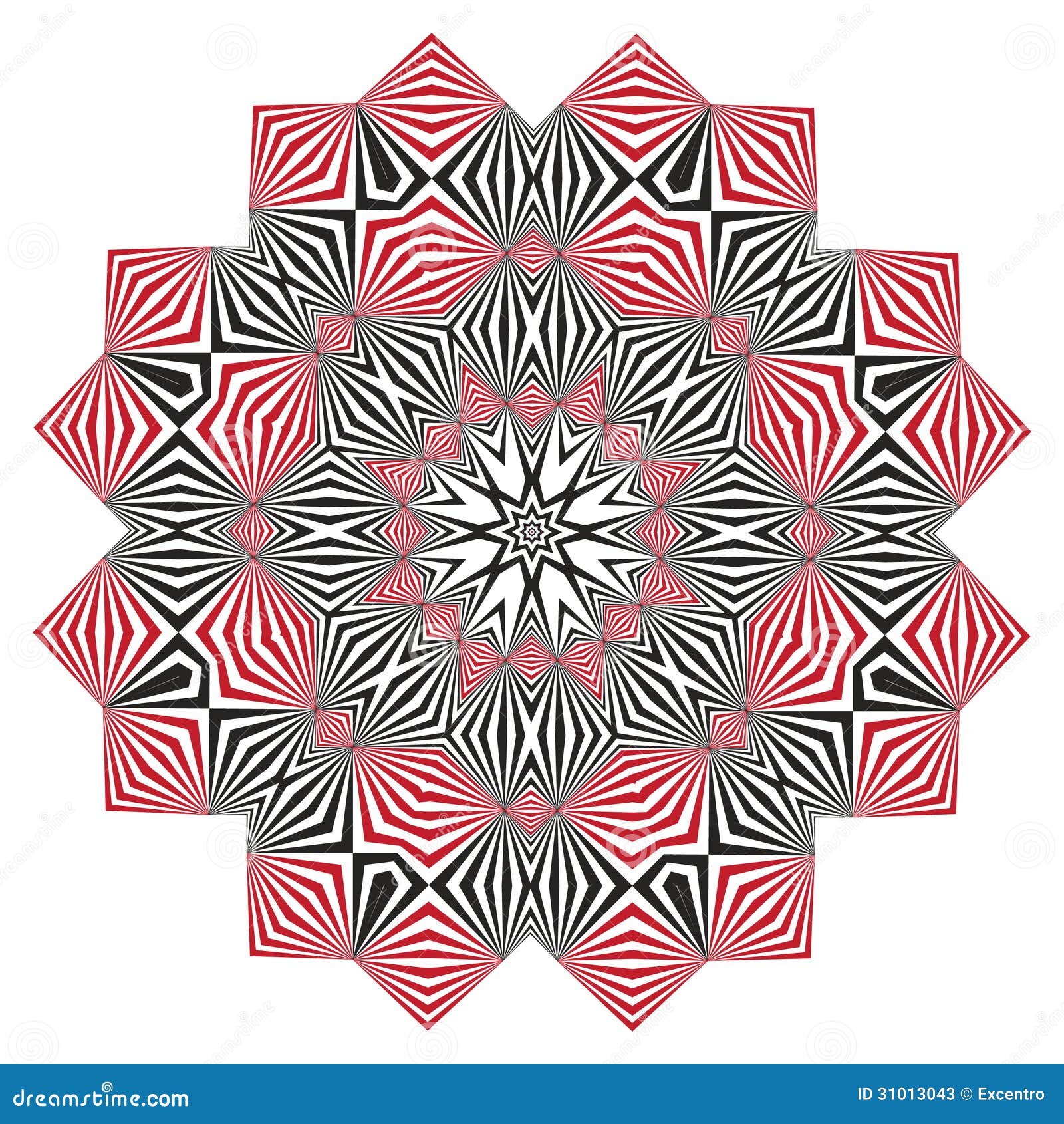 Optical Art stock vector. Illustration of imagine, escher - 31013043