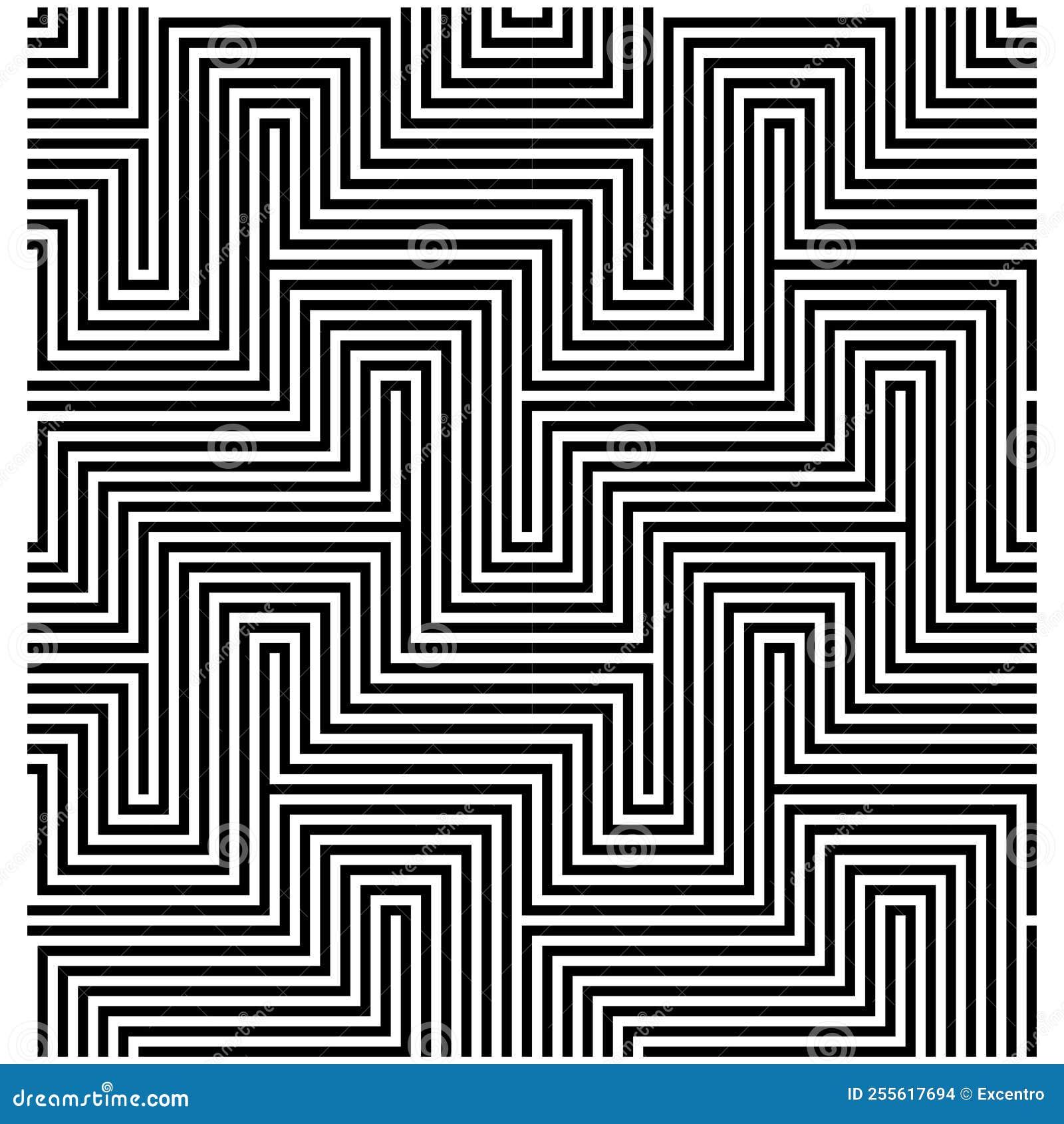 Optical Art stock vector. Illustration of instrument - 255617694