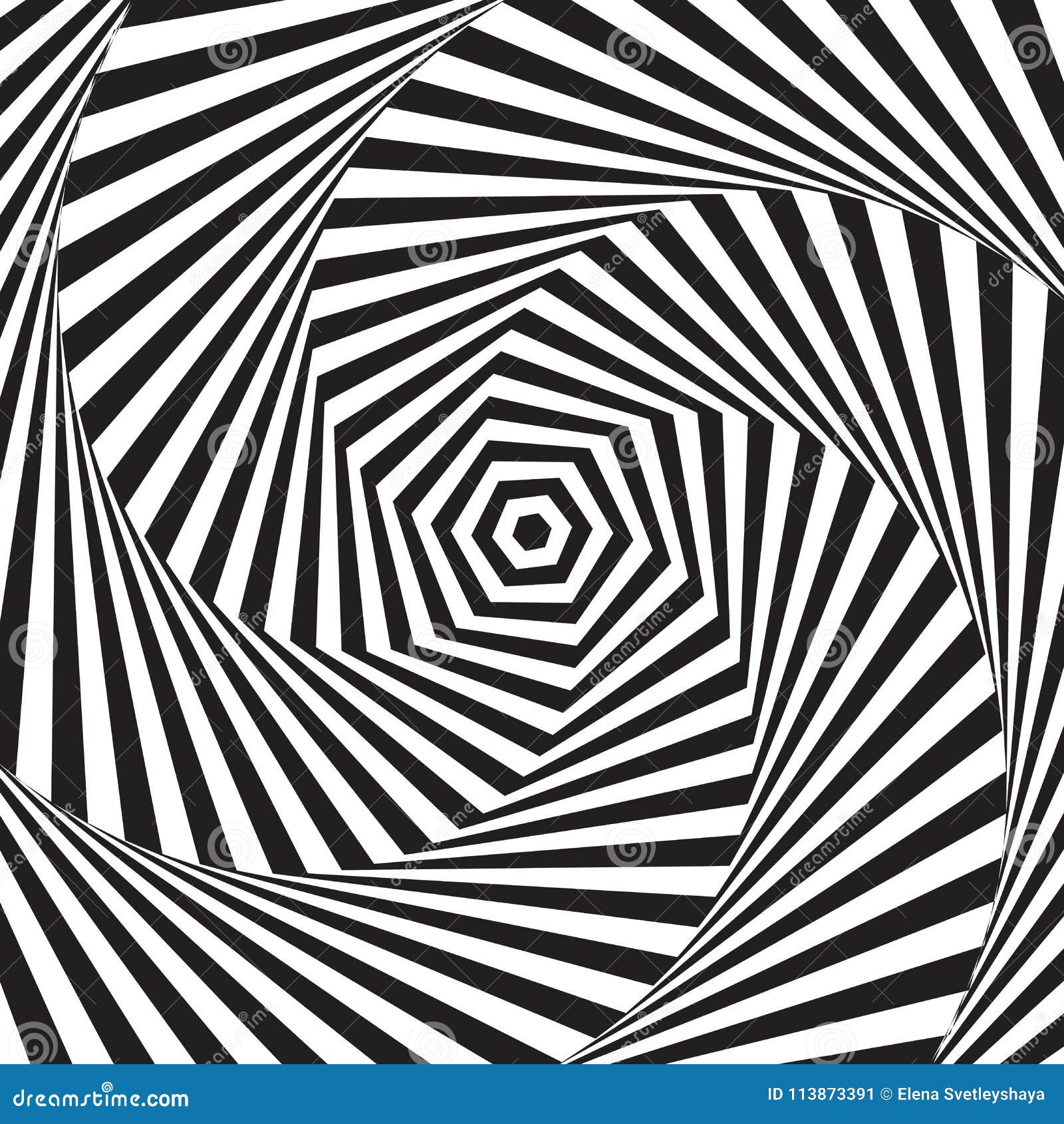 Optical Art. Optical Illusion Background. Modern Geometric Background ...
