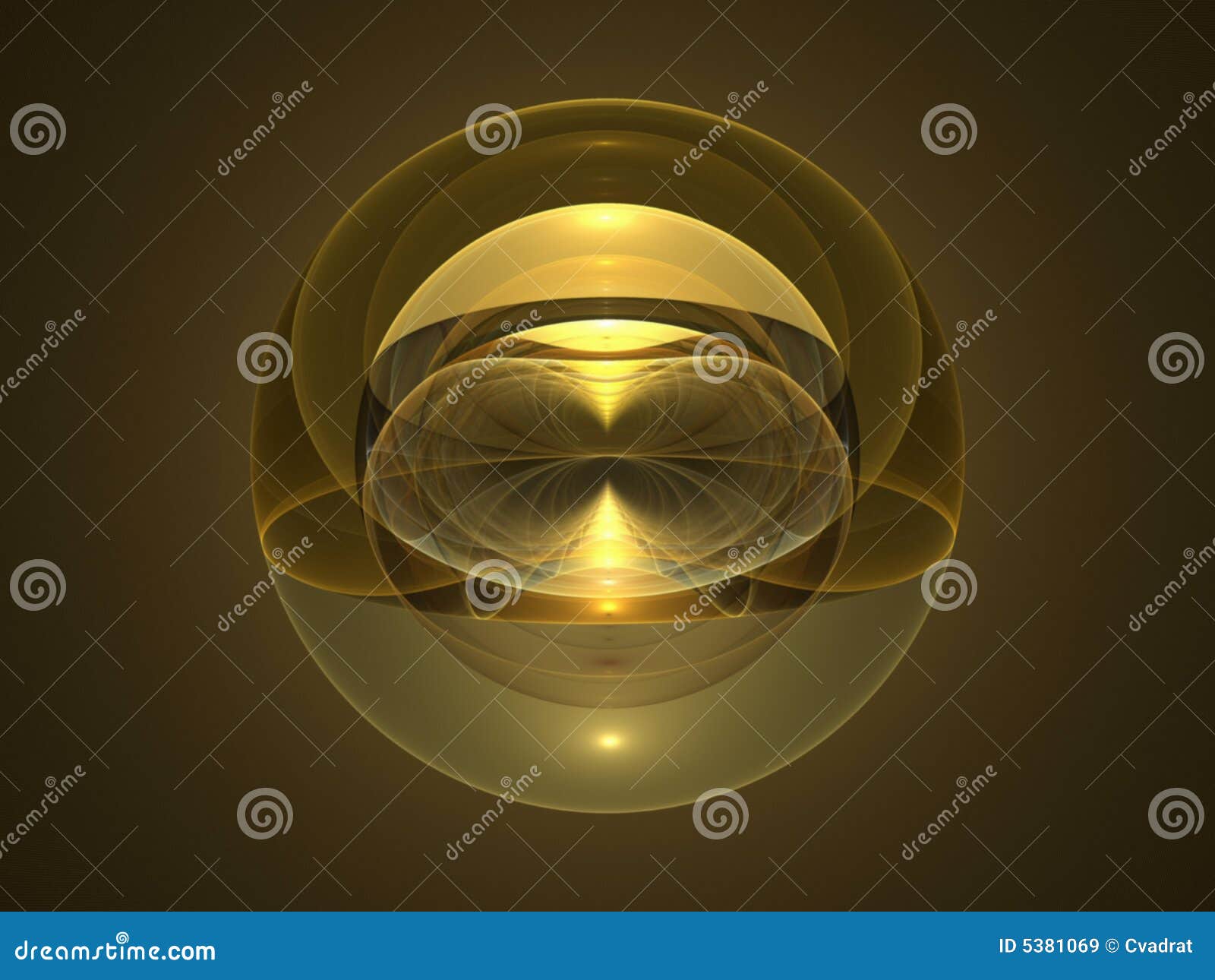 Optical Art Space Sphere Fractal 10 Stock Illustration - Illustration ...