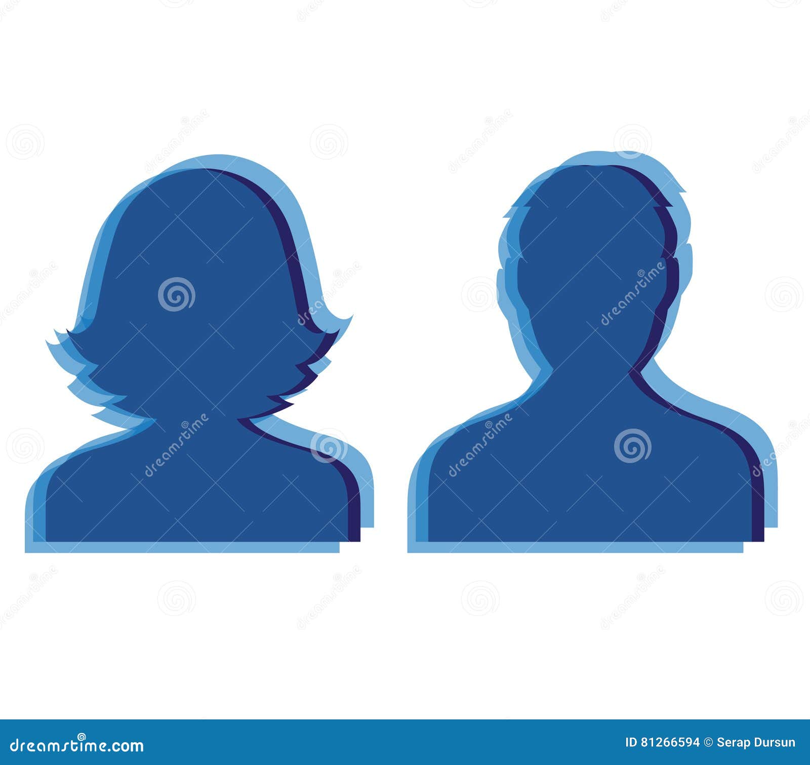 Optical Avatar Icon Design stock illustration. Illustration of ...