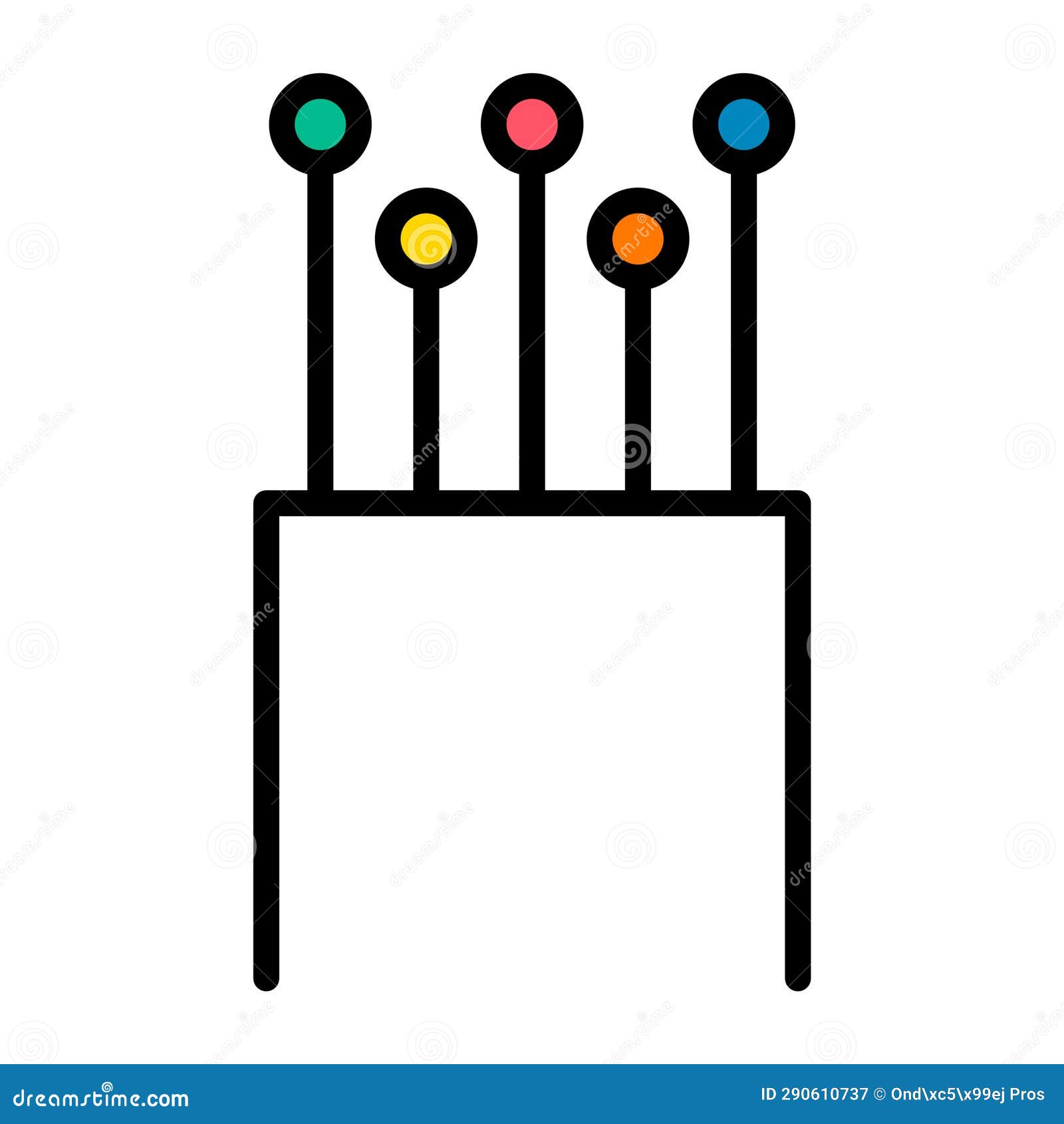 Optical Cable Icon, Technology Information Wire Web Network, Digital ...