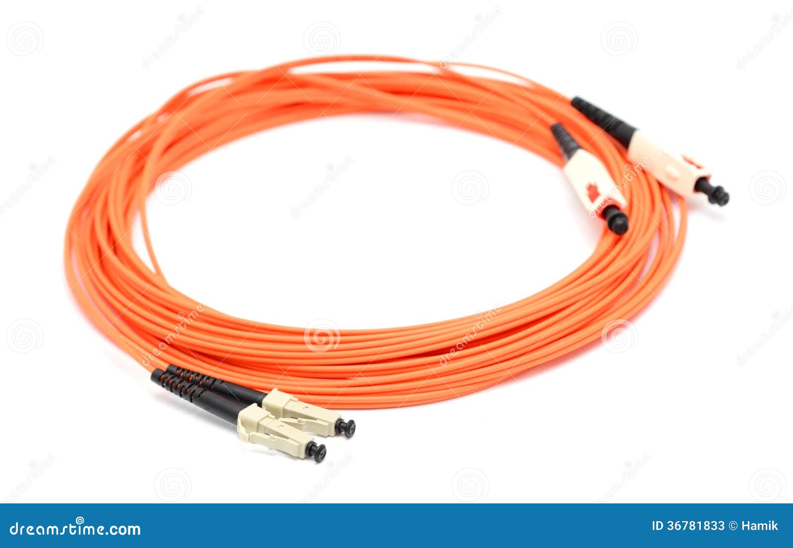 Optical cable stock image. Image of line, fiber, patch - 36781833