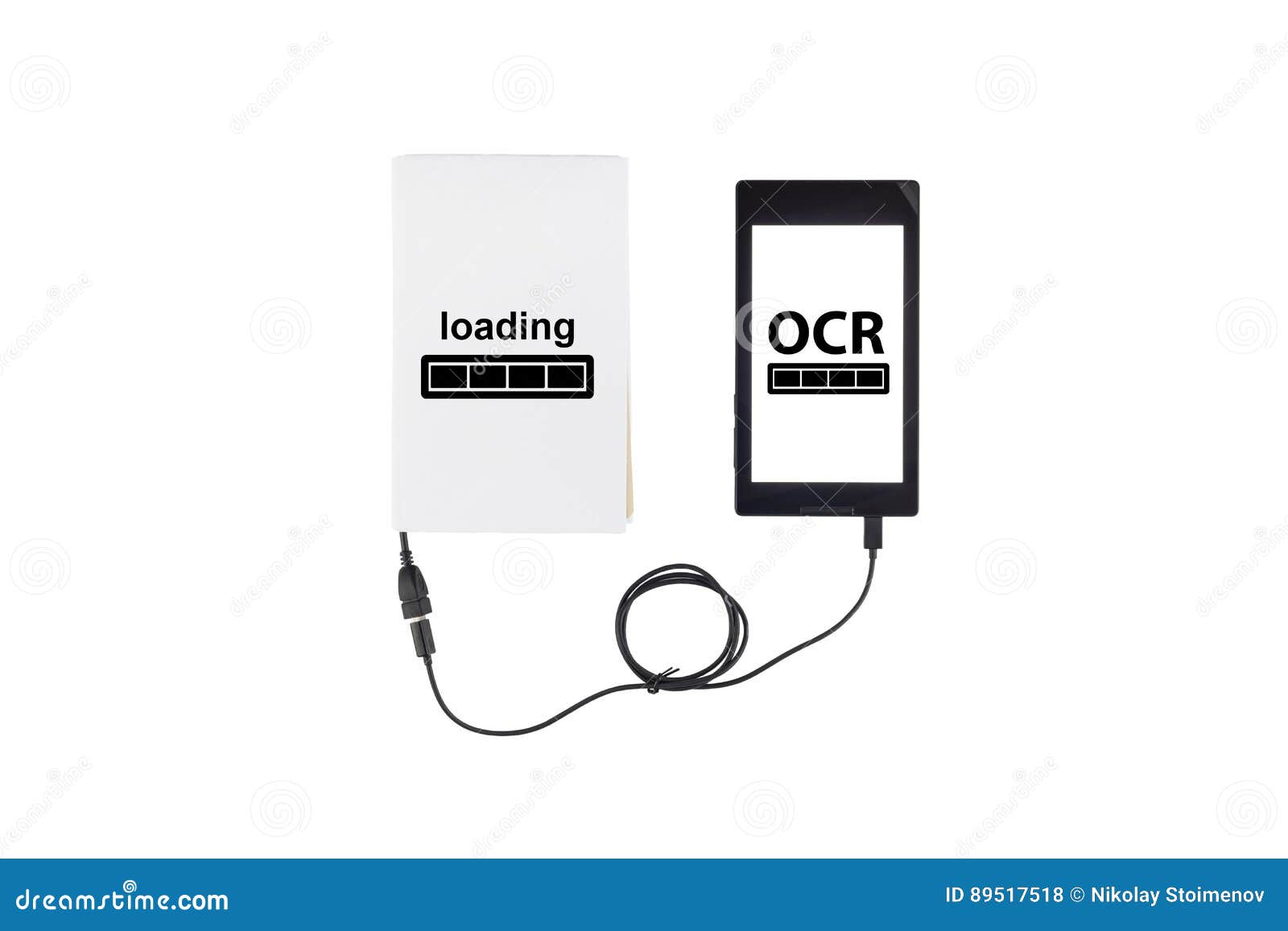 OCR - Optical Character Recognition Acronym, Technology Concept ...