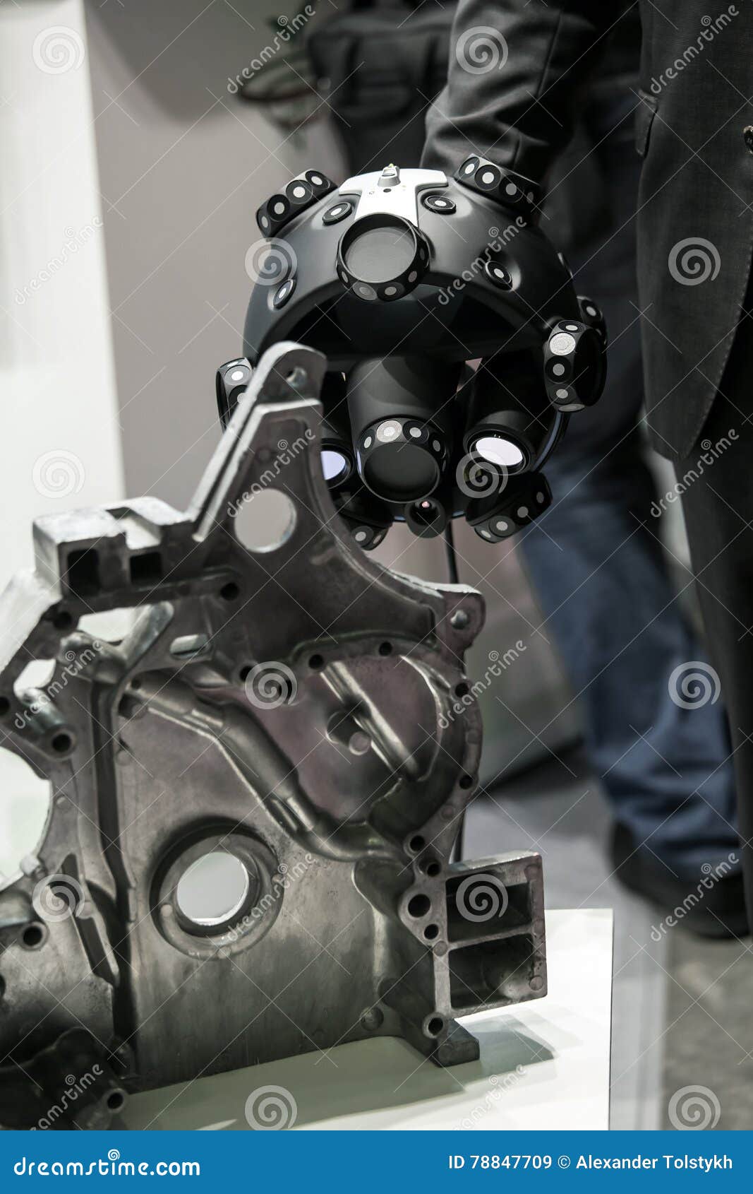 Optical CMM 3D Scanner stock image. Image of requirements - 78847709