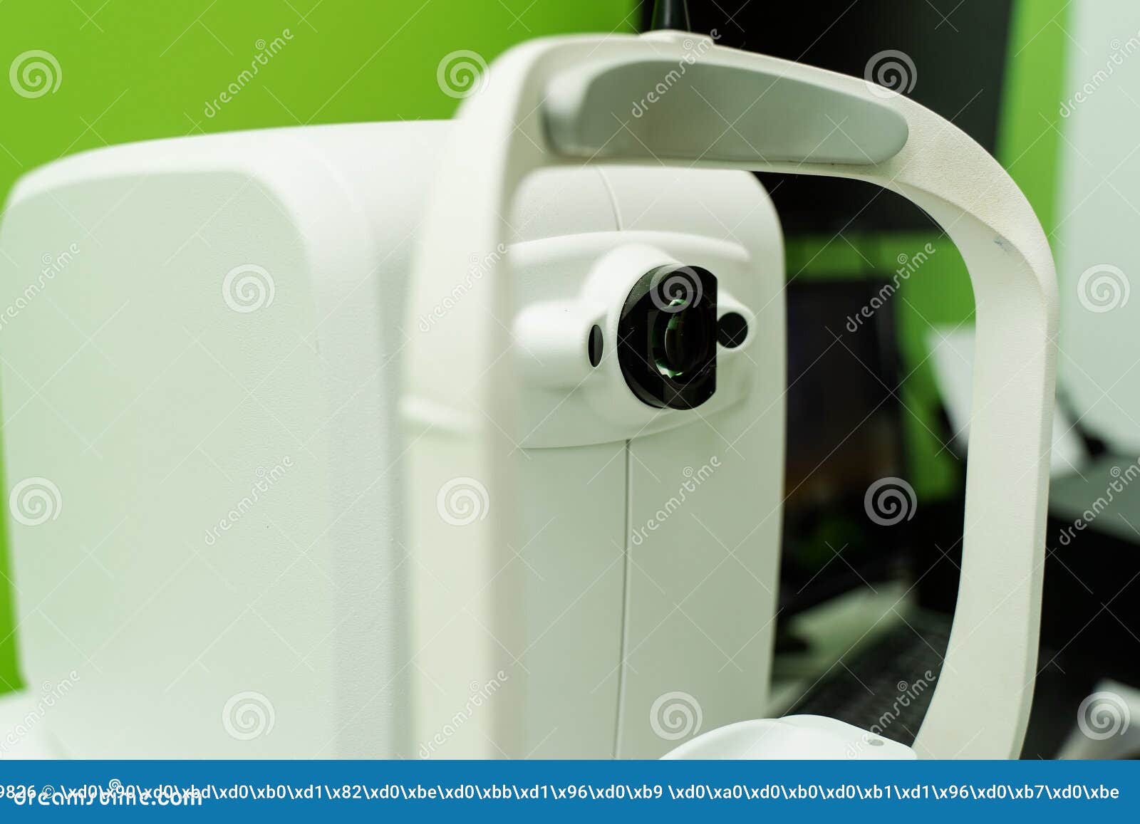 Optical Coherence Tomography OCT Scan To Create Pictures of the Back of ...