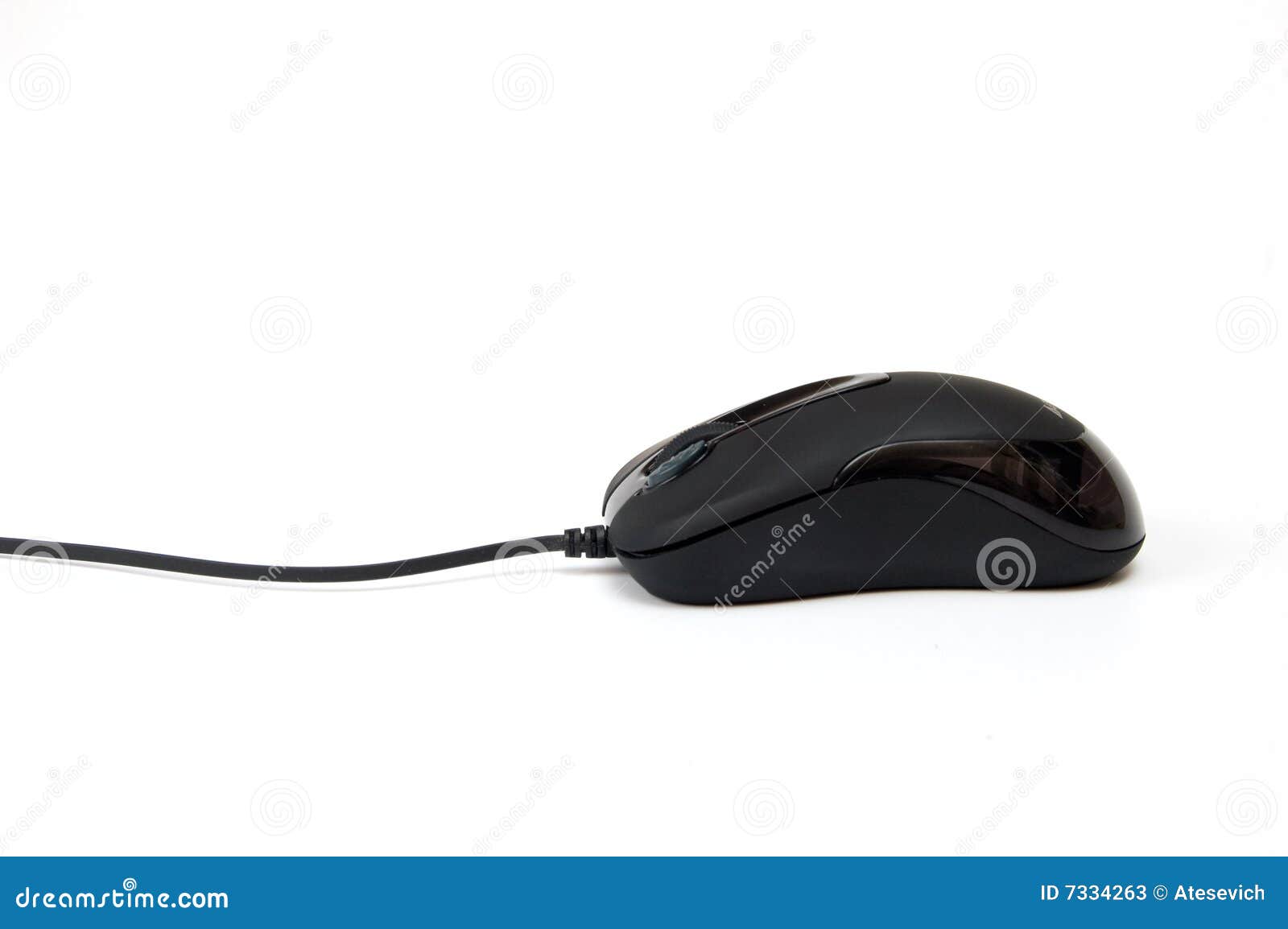 Optical computer mouse stock image. Image of white, isolated - 7334263