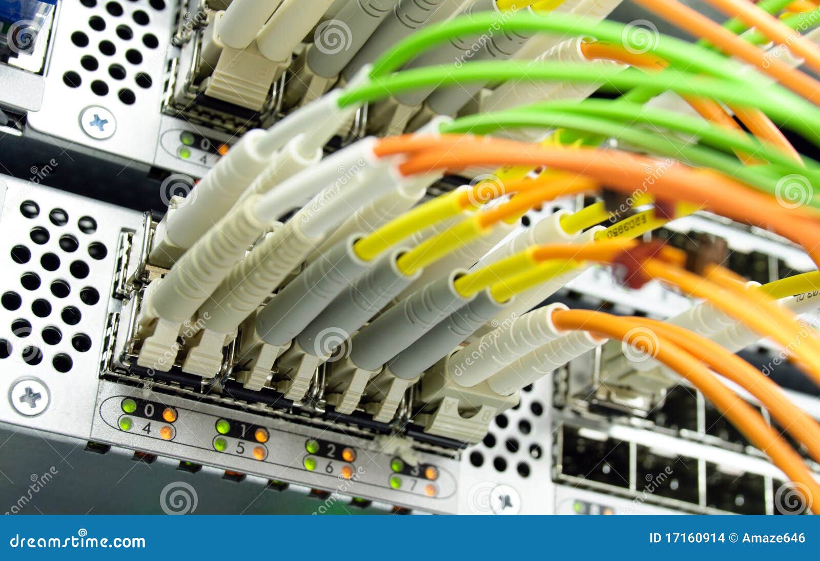 Optical connection stock photo. Image of network, optic - 17160914