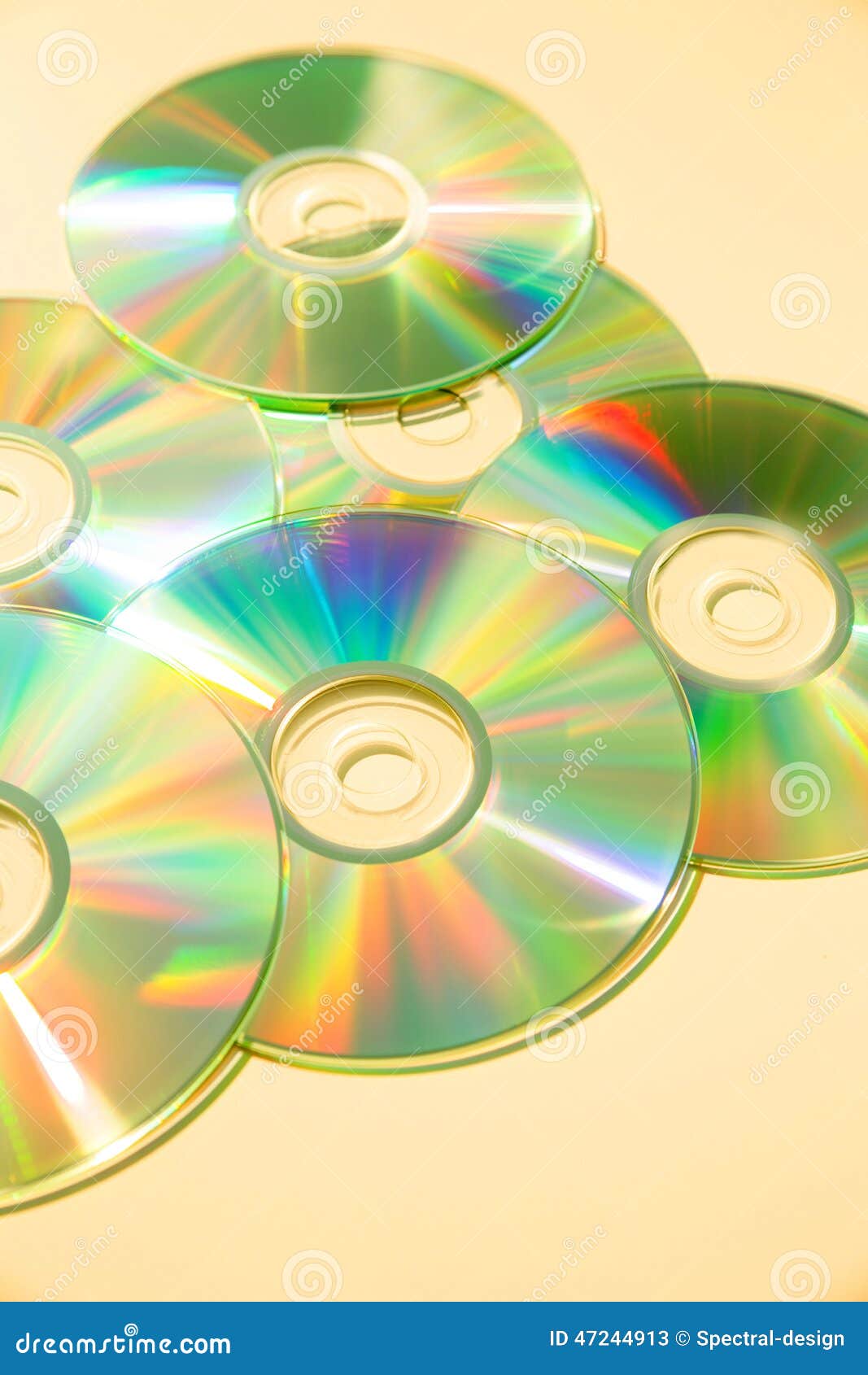Optical Data stock image. Image of optical, disc, reflection - 47244913
