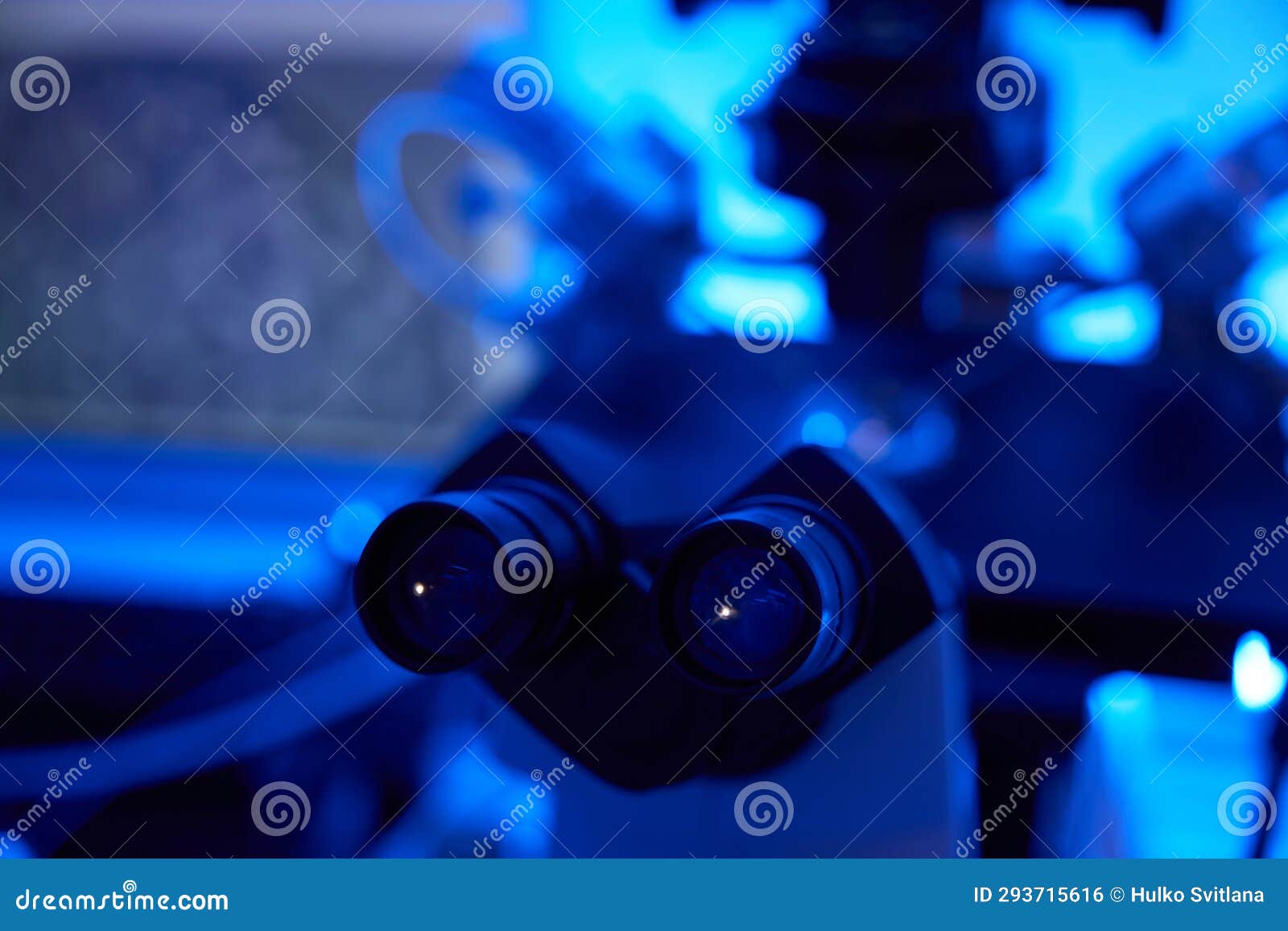 Optical Device Used for Magnification of Sample Images, Microscopic ...
