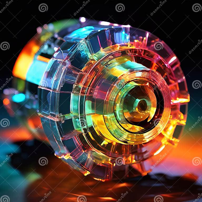 Optical Diffraction Tomography a Technique that Recons Stock Image ...