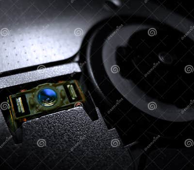 Optical Disc Drive Laser Unit Stock Image - Image of storage, data: 8057077