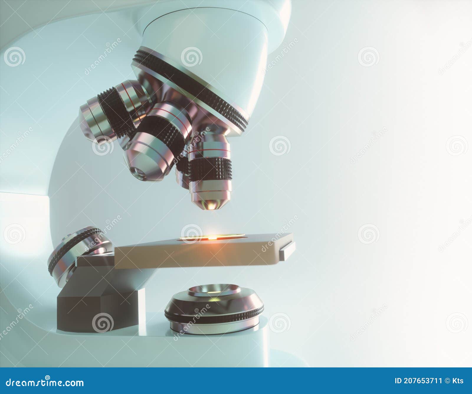 Optical Electron Microscope Laboratory Instrument Stock Image - Image ...