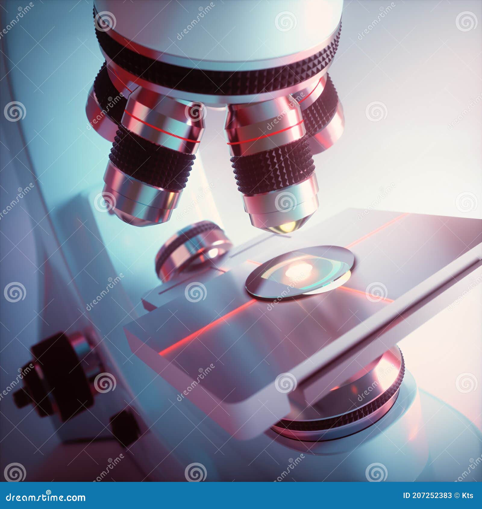 Optical Electron Microscope Laboratory Instrument Stock Image - Image ...