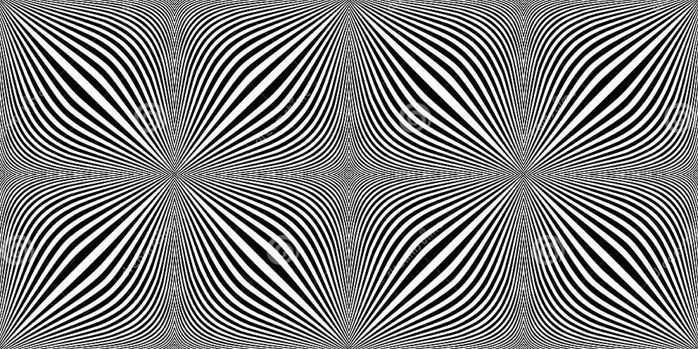 Optical expansion illusion stock vector. Illustration of orbed - 191774962