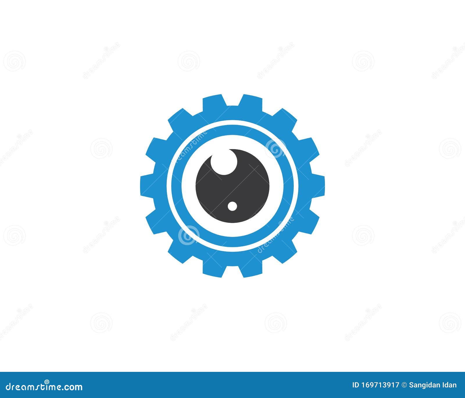 Optical Eye Icon Logo Vector Template Illustration Stock Vector ...