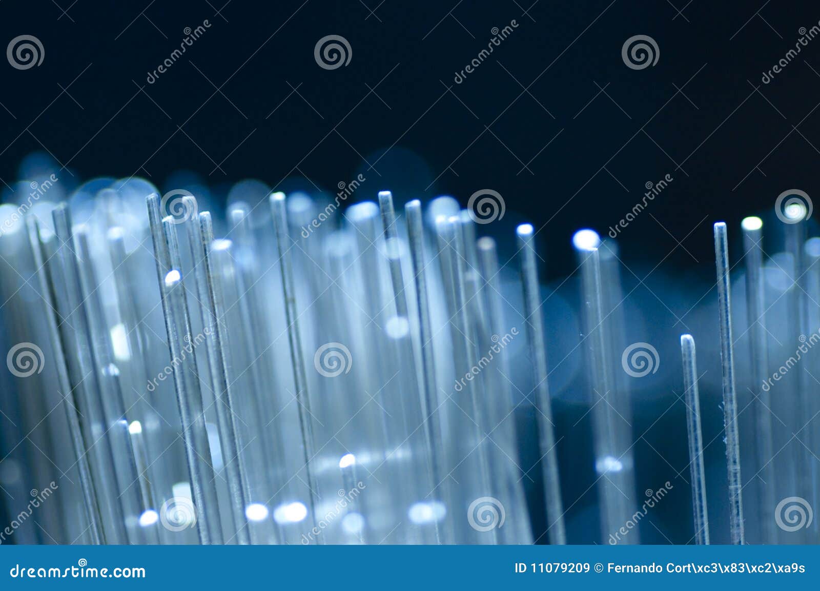 Optical fiber stock image. Image of concept, information - 11079209