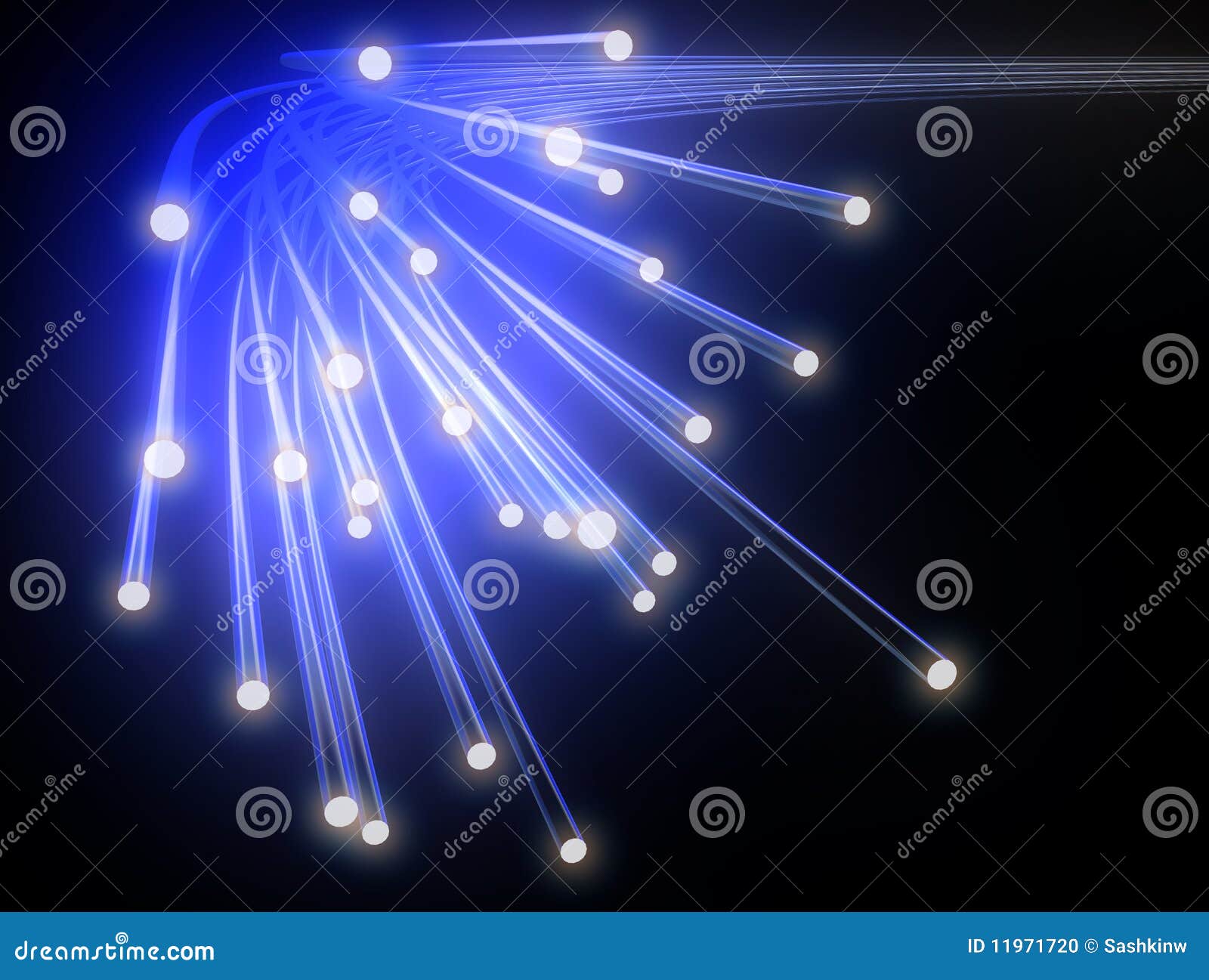 Optical fiber stock illustration. Illustration of connected - 11971720