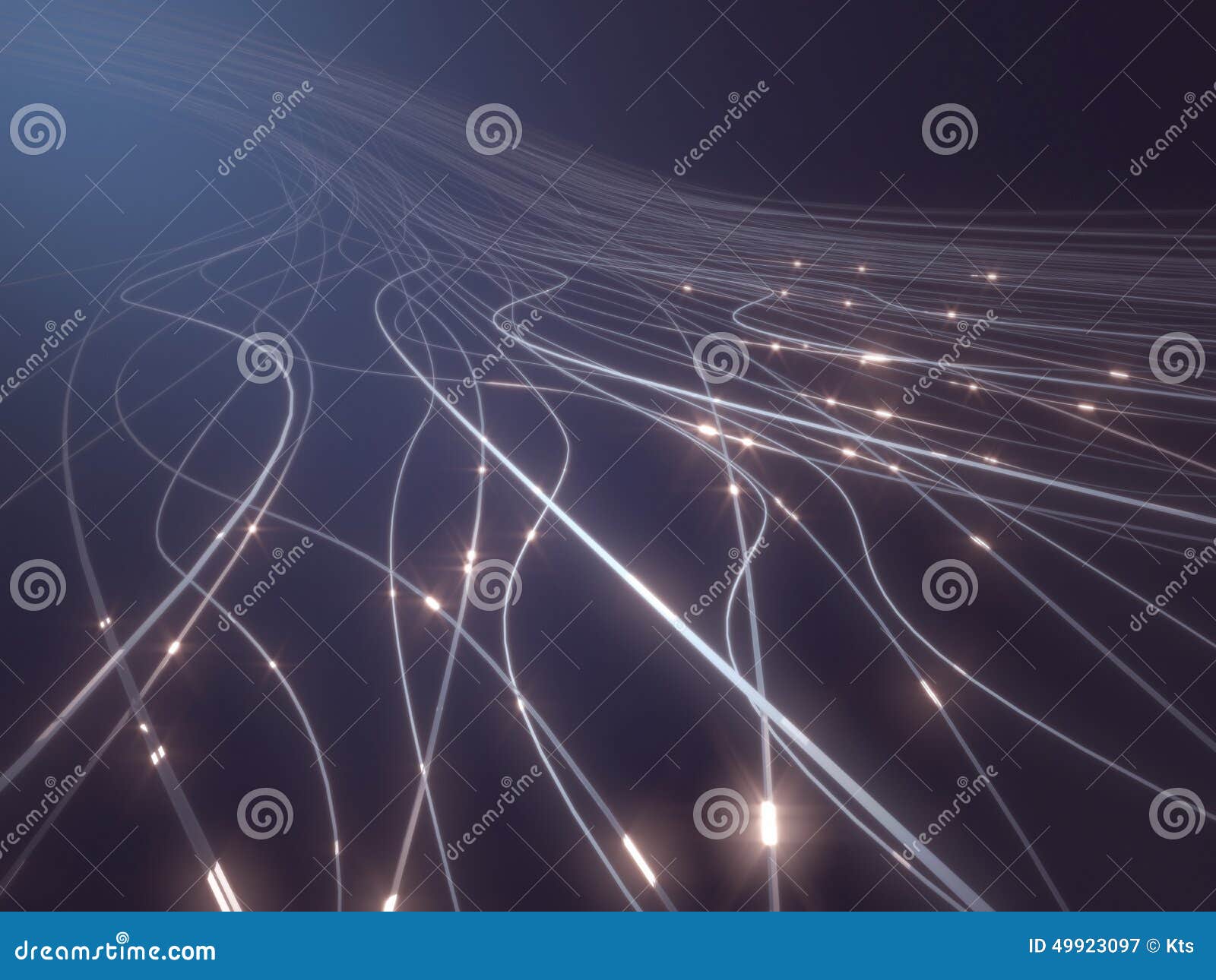 Optical Fiber Abstract stock illustration. Illustration of futuristic ...