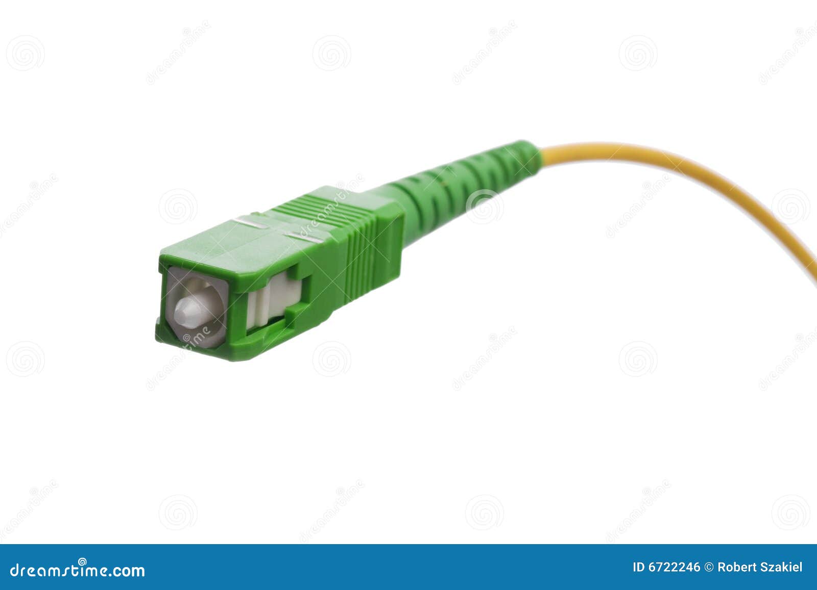 Optical fiber connector stock photo. Image of optical - 6722246