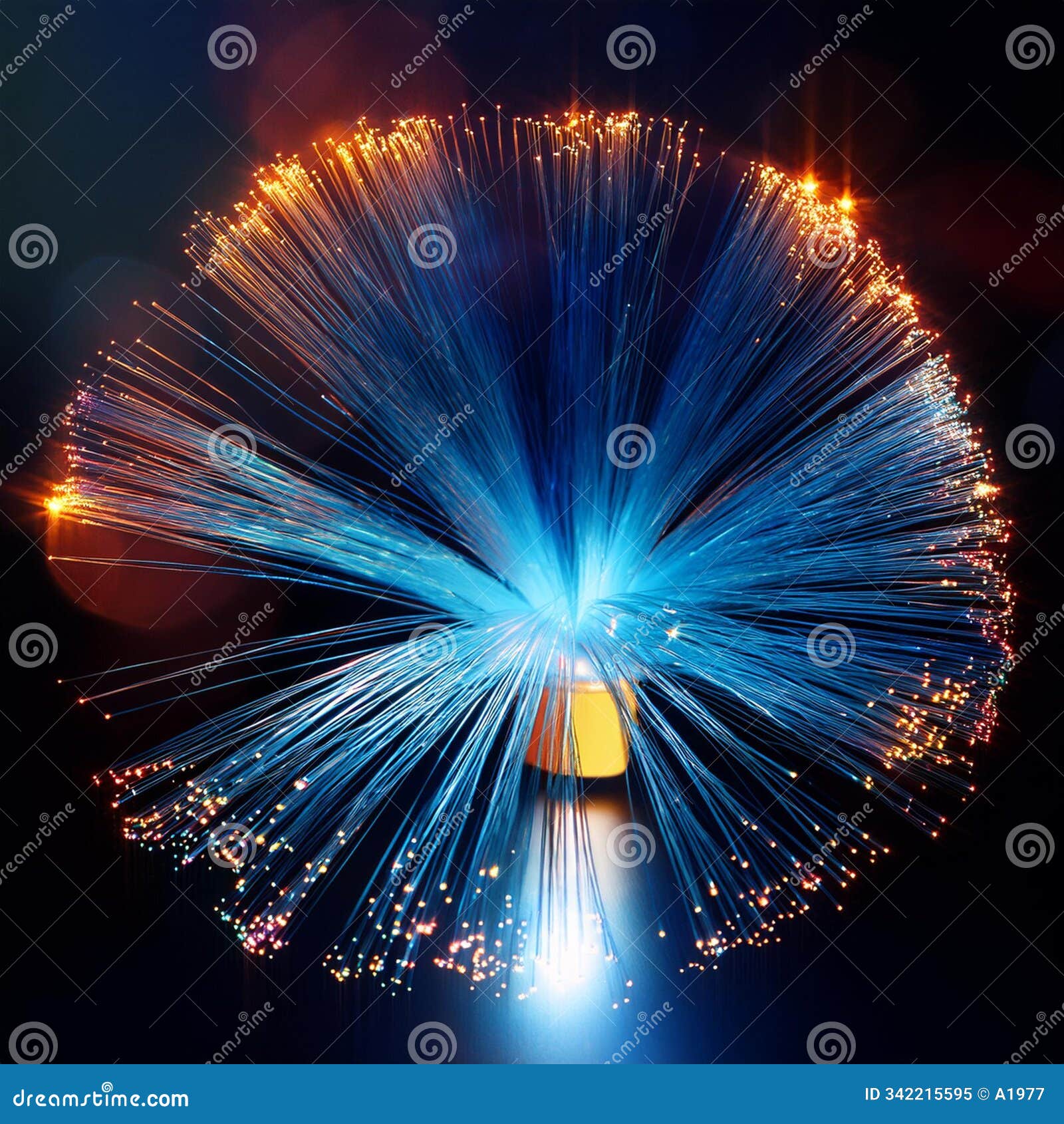 Optical Fiber for Fast Internet Connection, AI Generated Stock ...