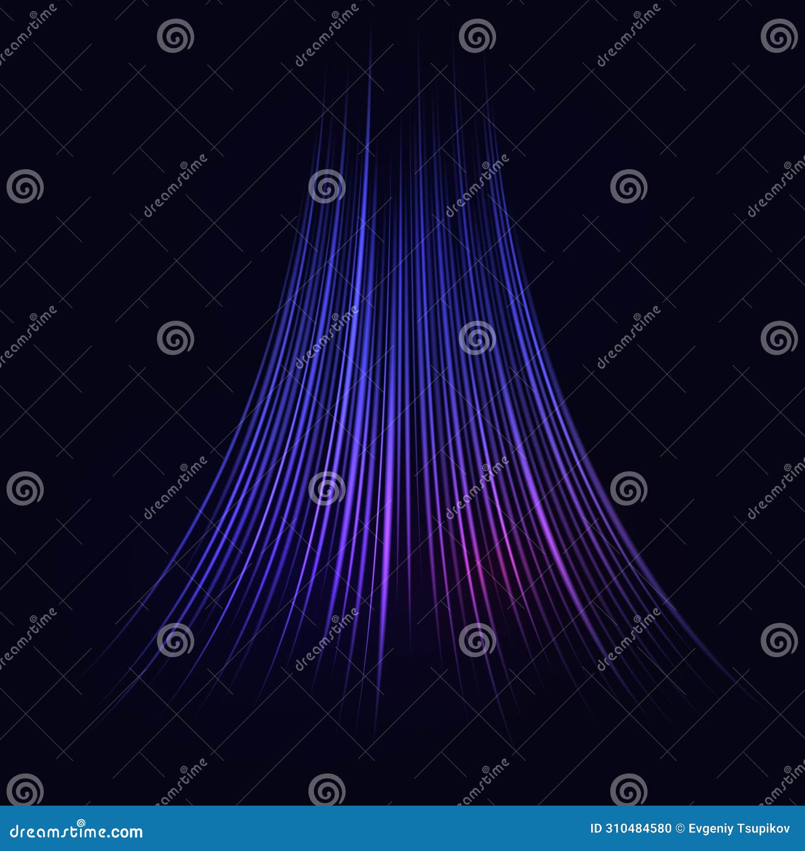 Optical Fiber for Information Transmission. Vector Illustration Stock ...