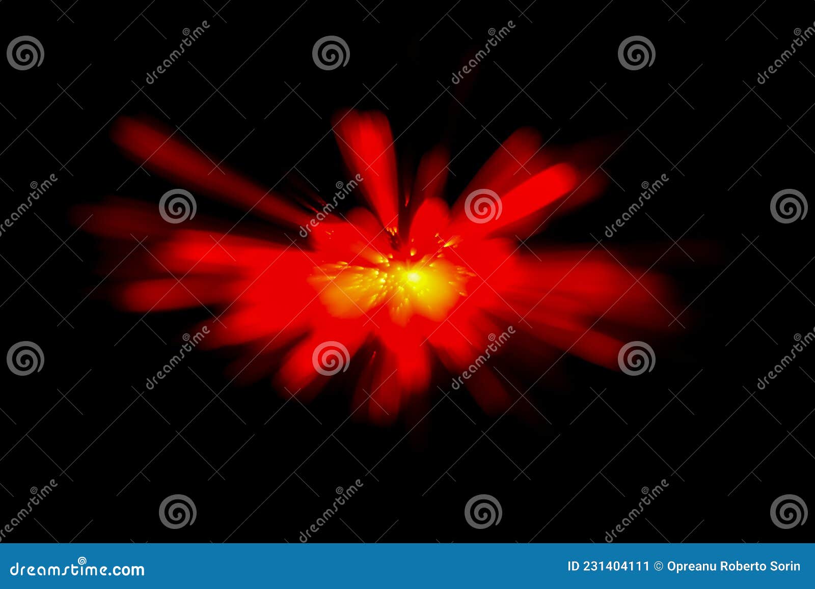 Optical Fiber Light Explosion Effect Stock Image - Image of motion ...