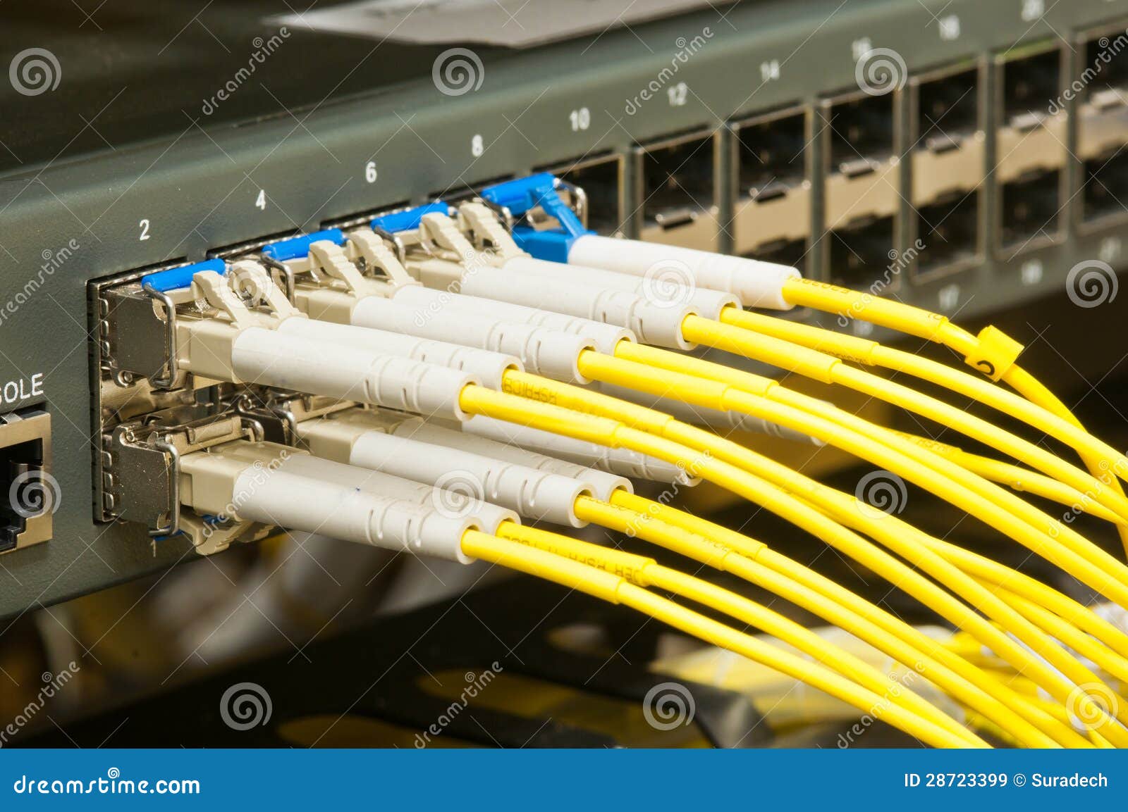 Optical fiber network stock image. Image of internet - 28723399