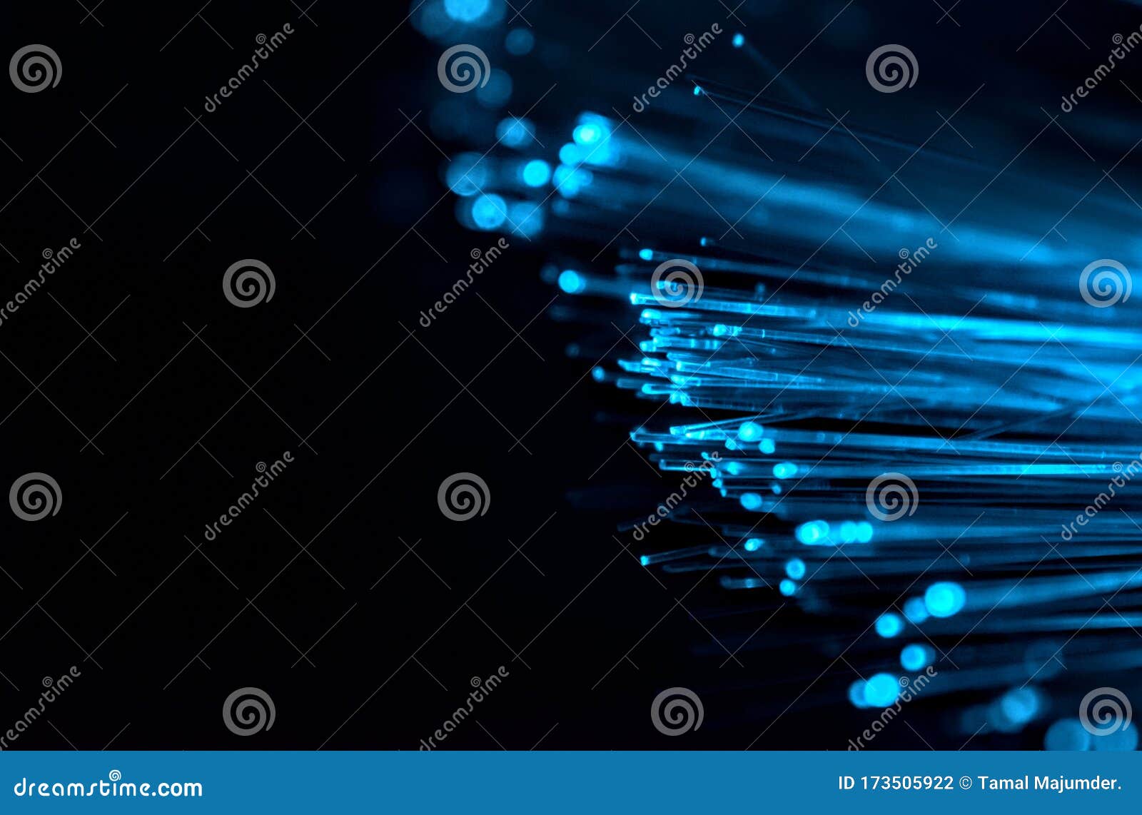 Optical fiber stock photo. Image of focus, optical, fiber - 173505922