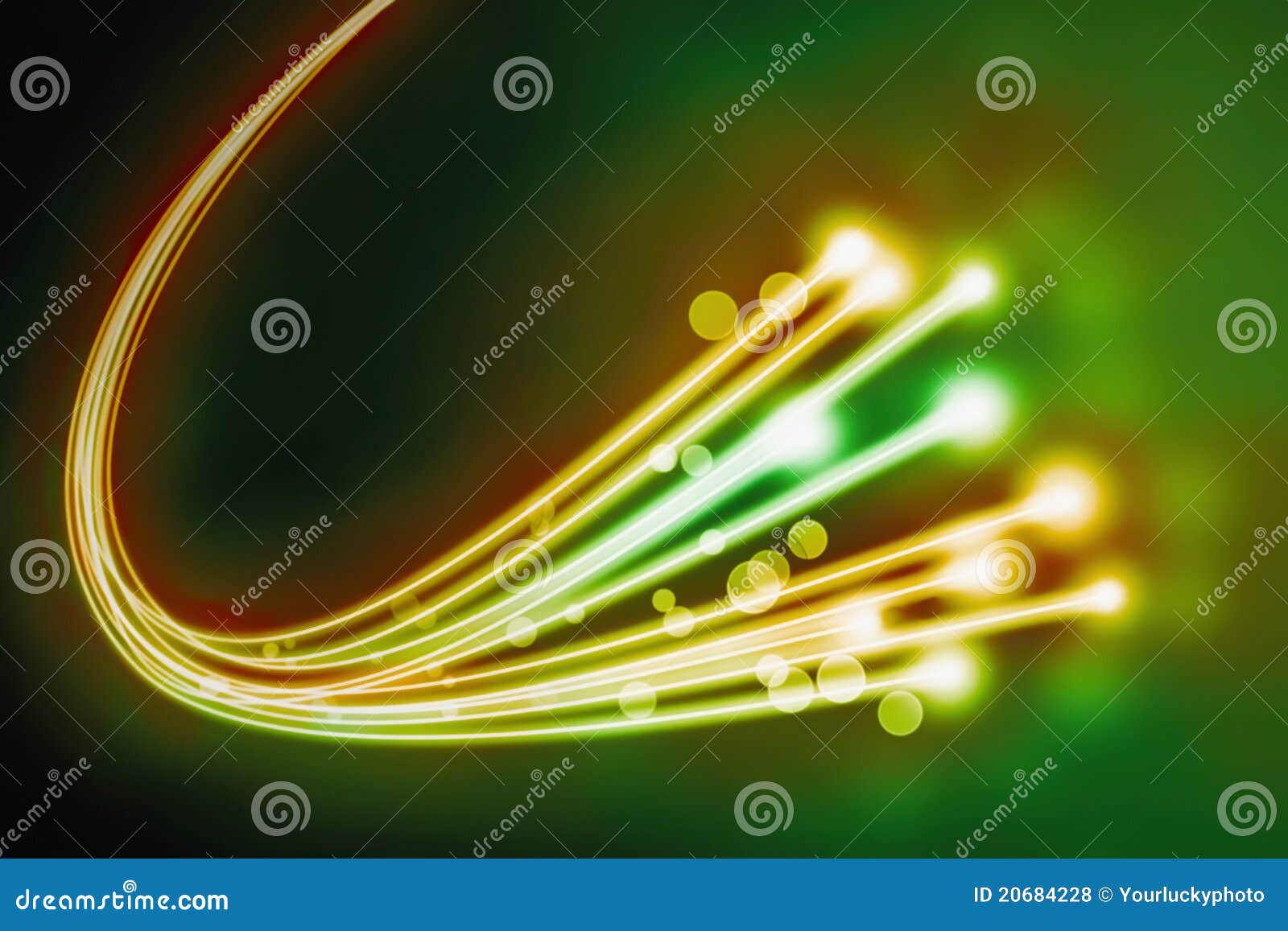 Optical fibers stock illustration. Illustration of wire - 20684228