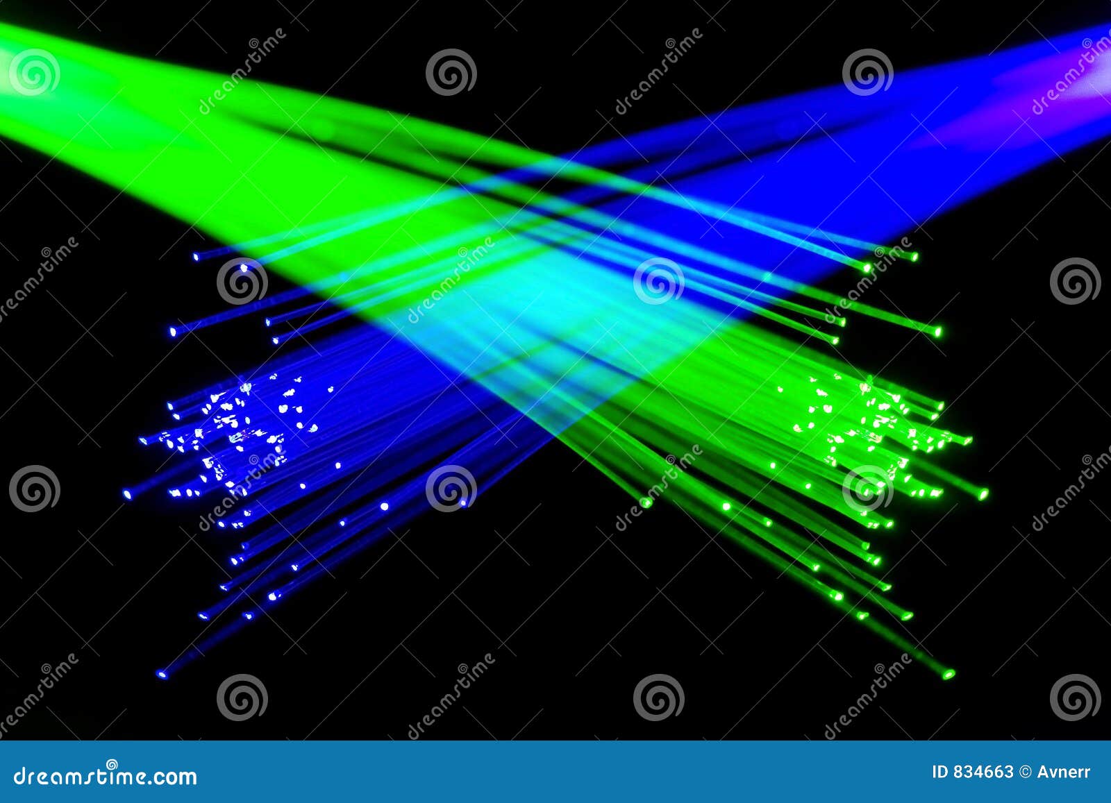 Optical fibers stock image. Image of network, networking - 834663
