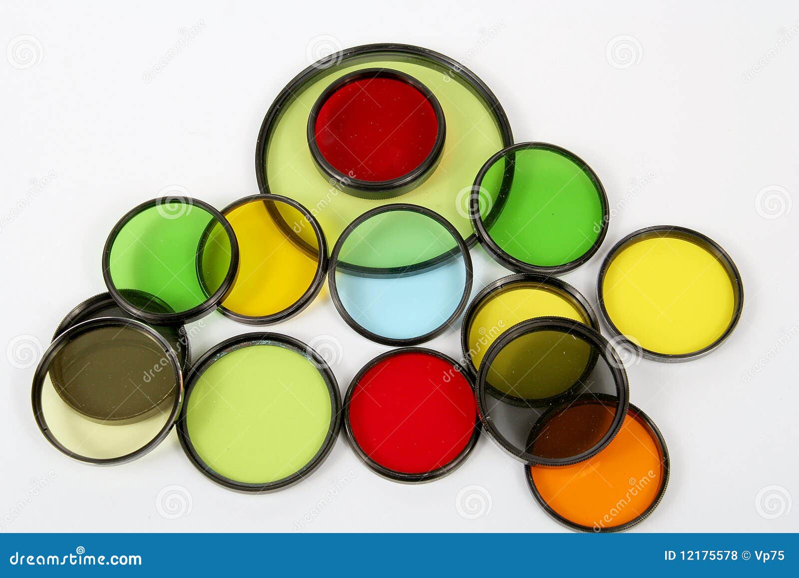 Optical filters stock photo. Image of close, filters - 12175578