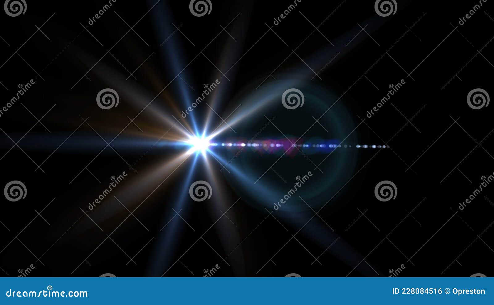 Optical Flares, Lights Effects Stock Footage - Video of flares ...
