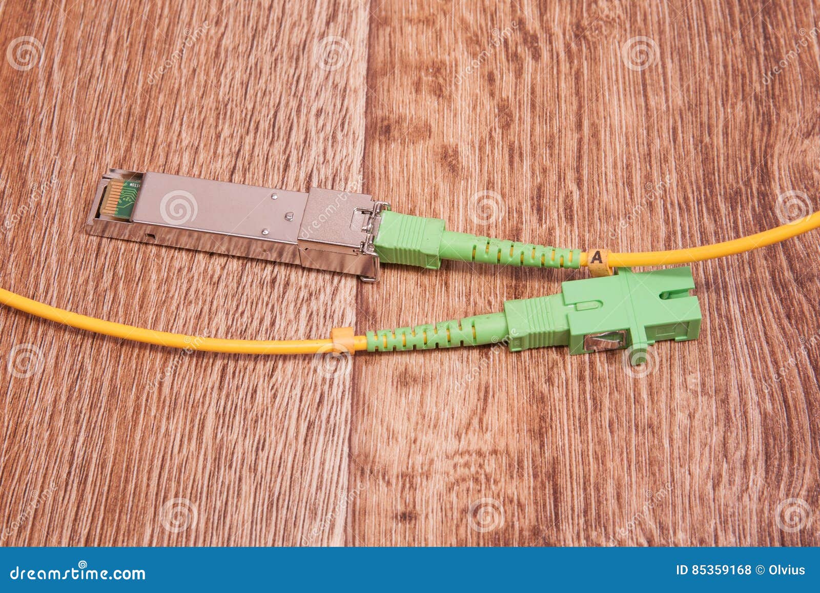 Optical Gigabit SFP Module for Network Stock Photo - Image of global ...