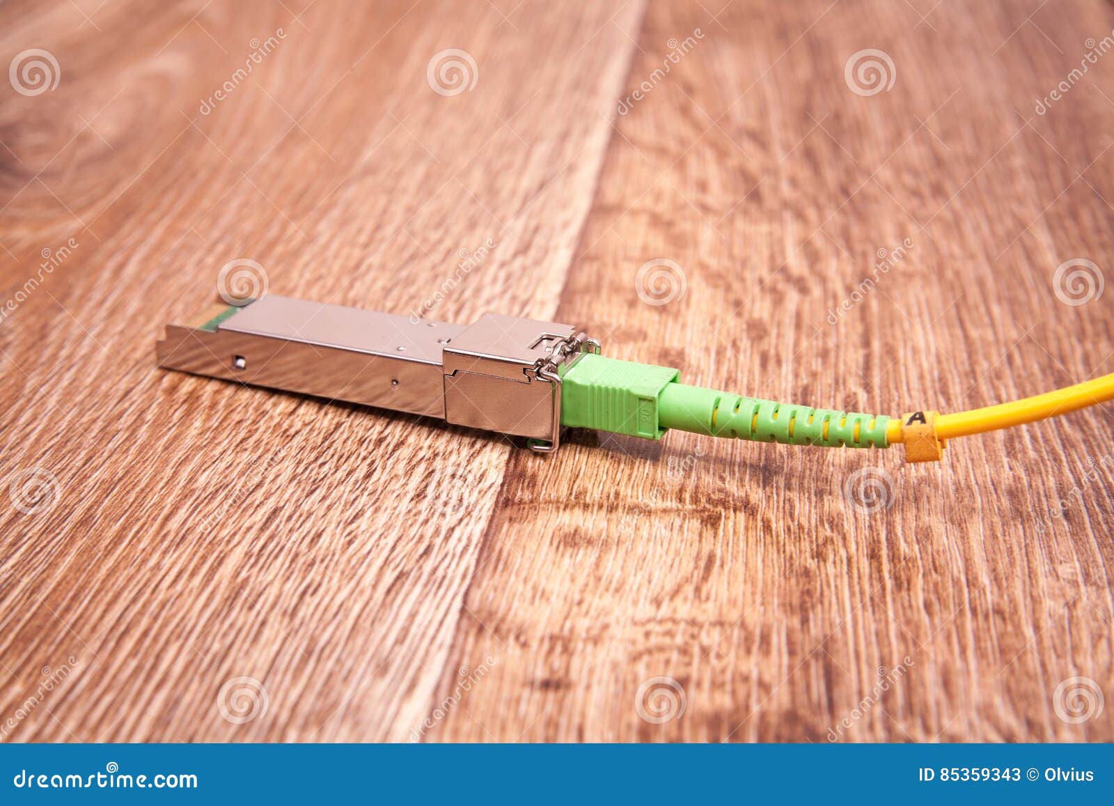 Optical Gigabit SFP Module for Network Stock Image - Image of laser ...