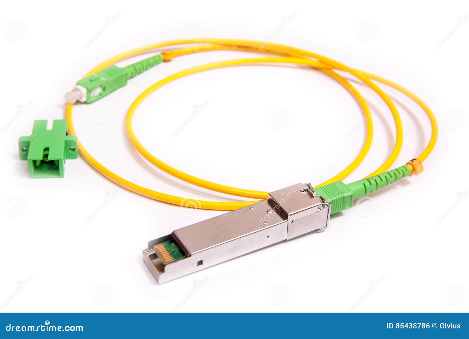 Optical Gigabit SFP Module for Network Stock Photo - Image of computer ...