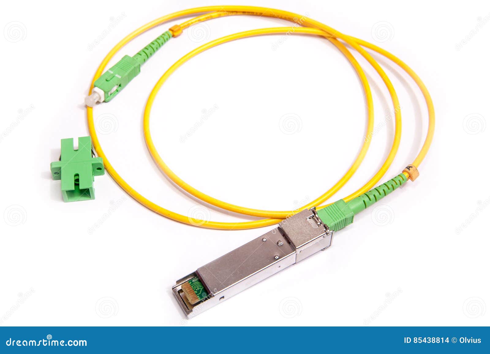 Optical Gigabit SFP Module for Network Stock Photo - Image of ...