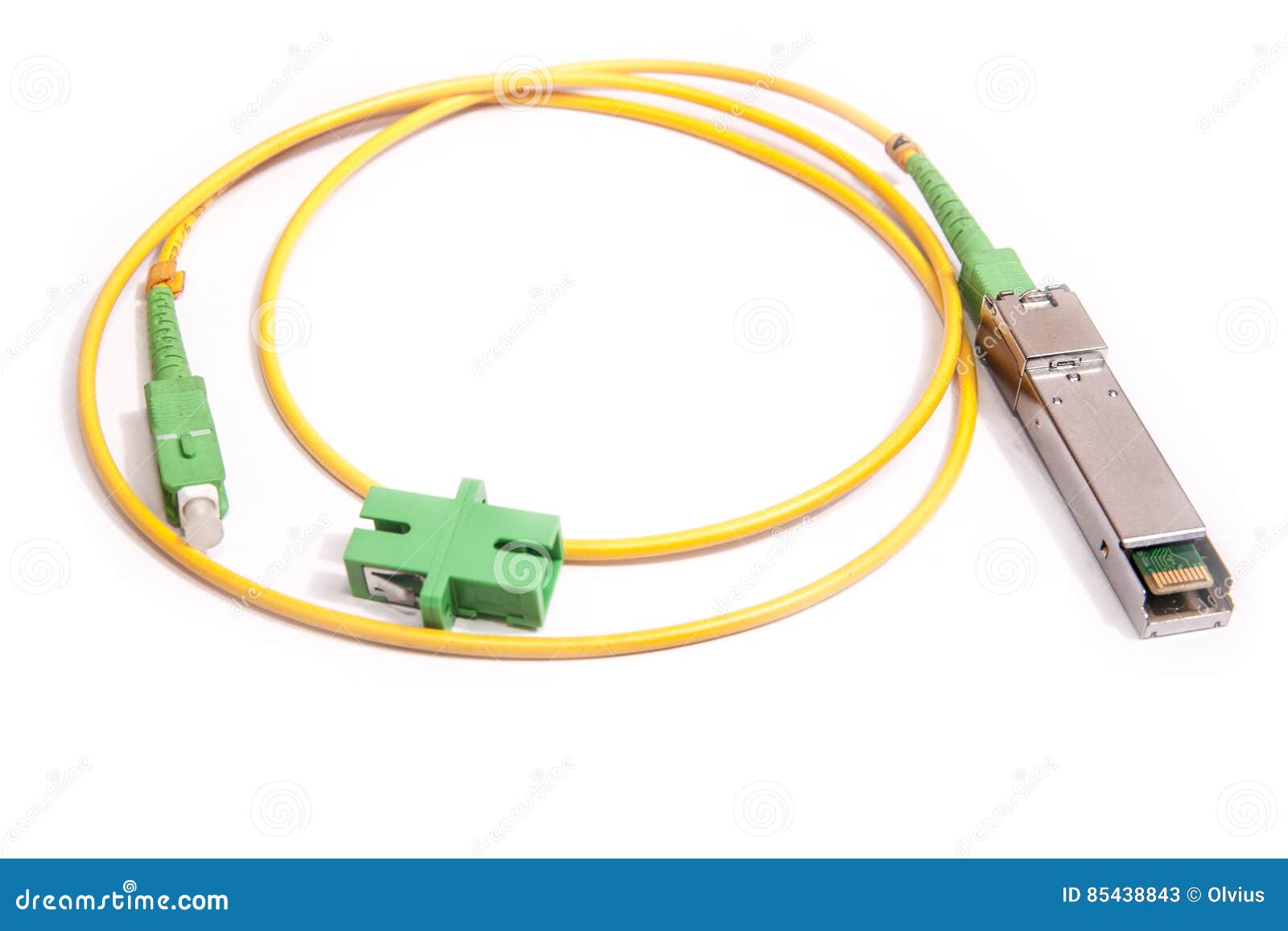 Optical Gigabit SFP Module for Network Stock Image - Image of ...
