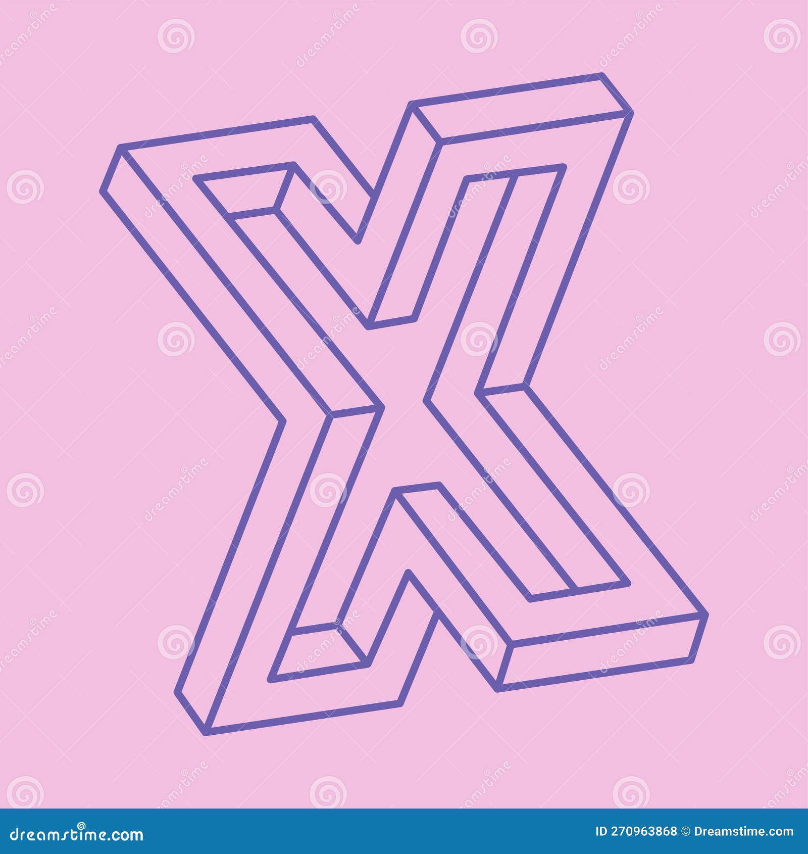 Optical Illusion Abstract Background. Impossible Shapes Vector. Optical ...