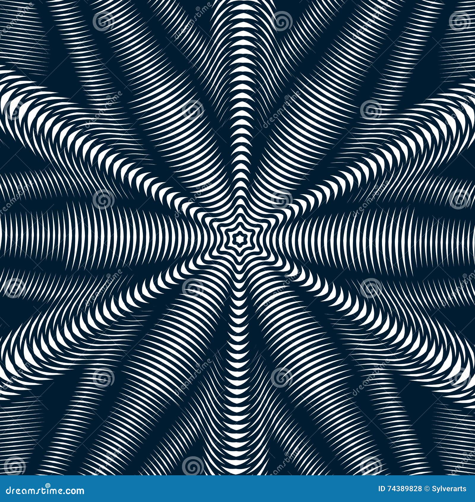 Contrast Vector Paint Brush Stroke. Flyer Texture With Expressive Lines ...