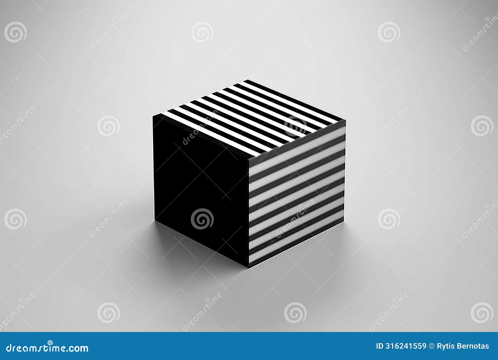 Optical Illusion Cube stock illustration. Illustration of cube - 316241559